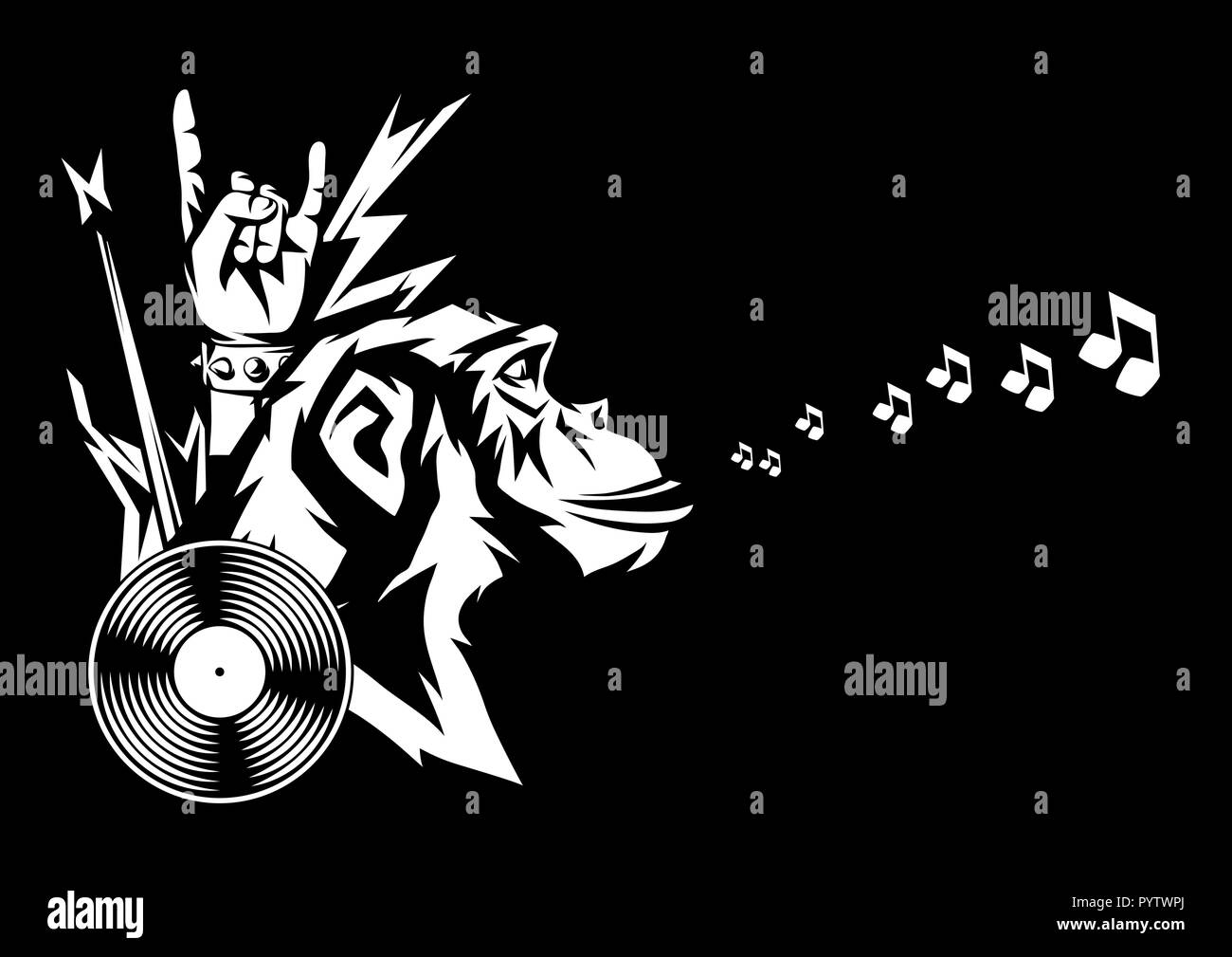 Urban rock band Stock Vector Images - Alamy