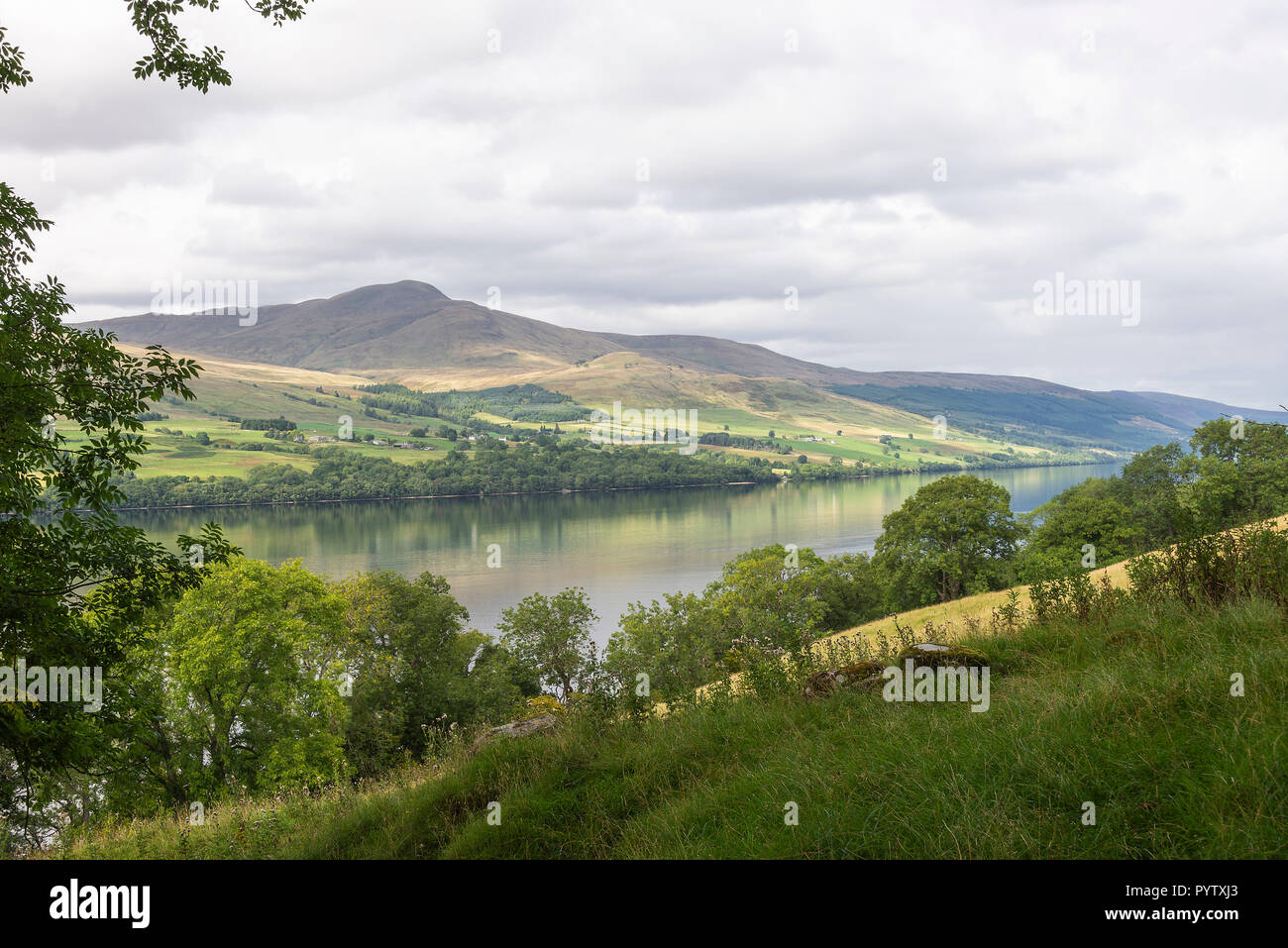Beautiful Reflections Captured in the Waters of Loch Tay in the ...