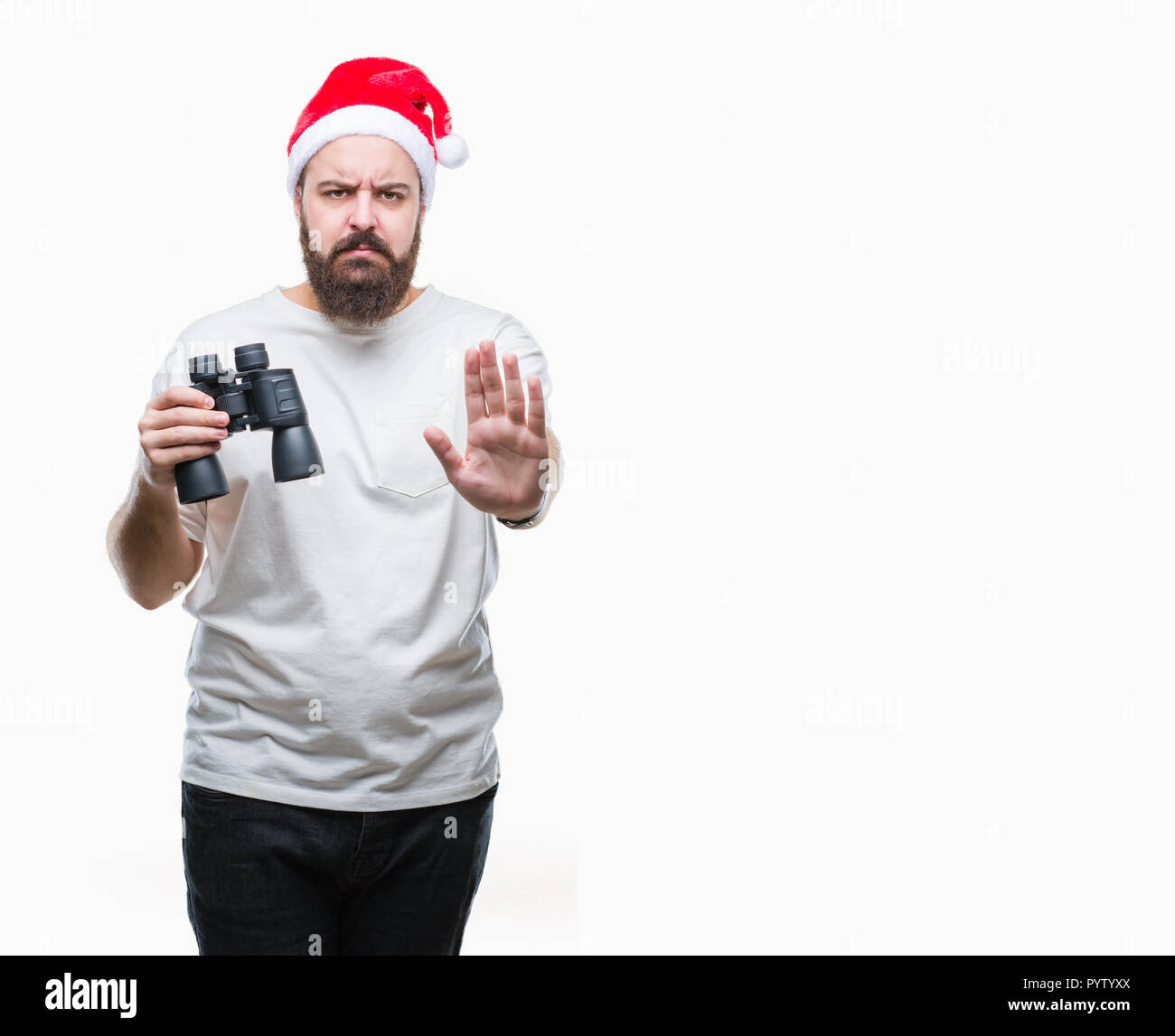 Hipster looking man open Cut Out Stock Images & Pictures - Alamy