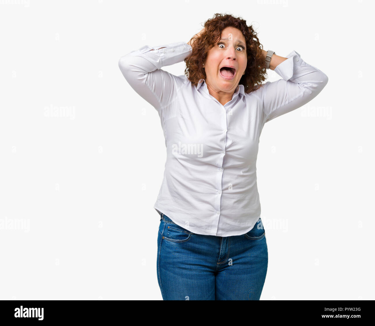 Surprised mout hi-res stock photography and images - Alamy