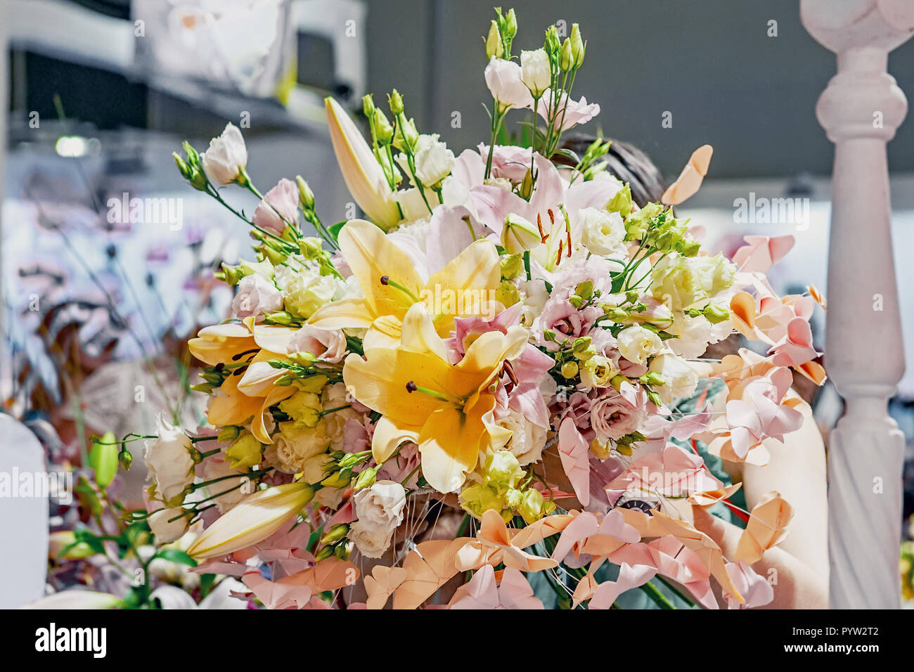 Alstroemeria white hi-res stock photography and images - Alamy
