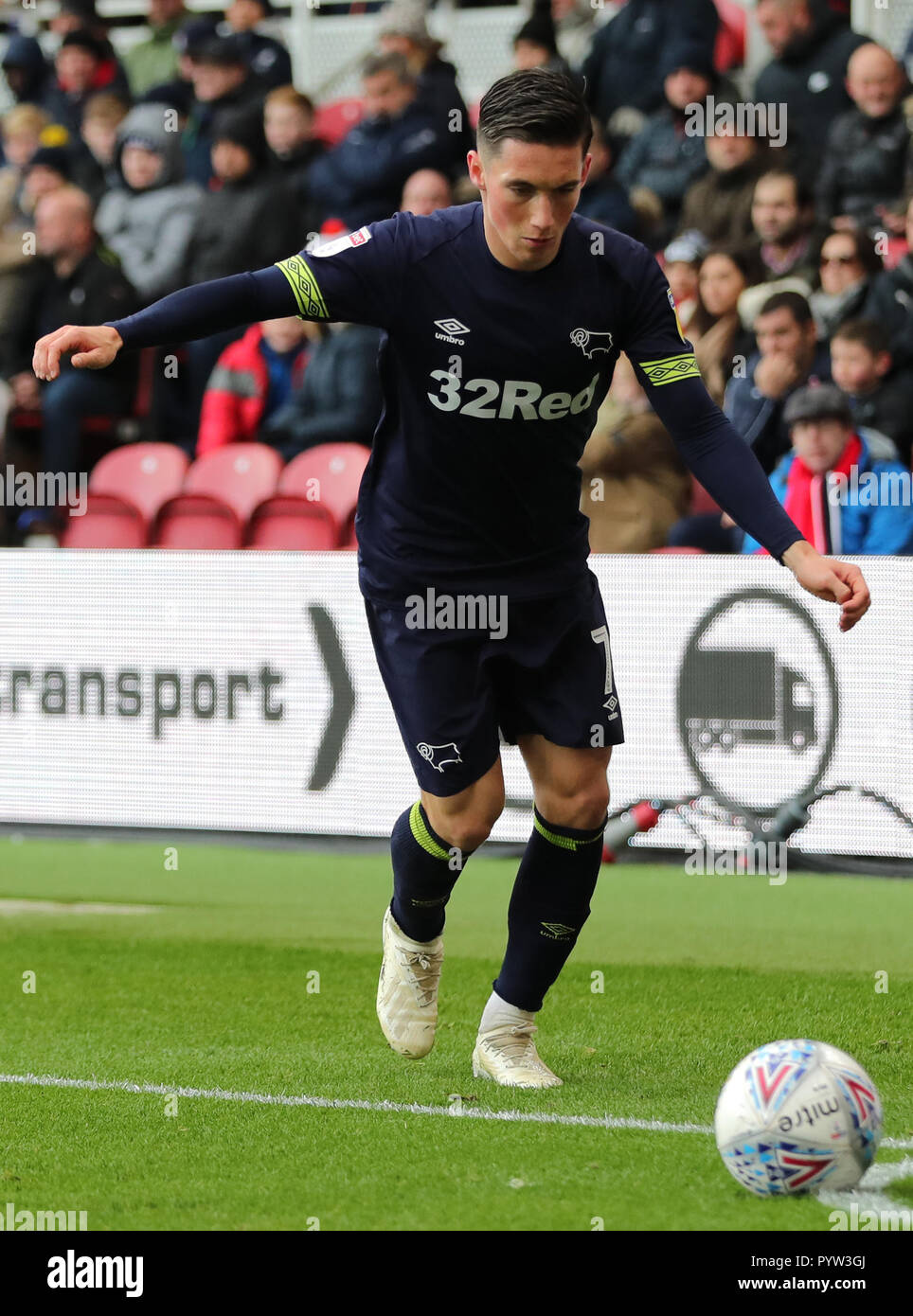 Derby County's Harry Wilson Stock Photo - Alamy