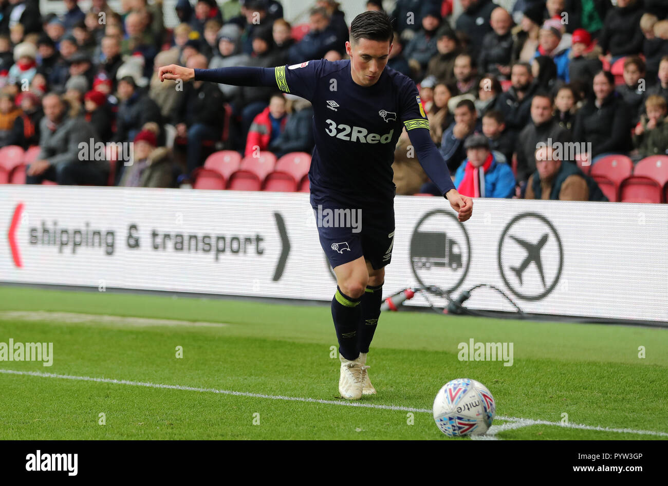 Derby County's Harry Wilson Stock Photo - Alamy
