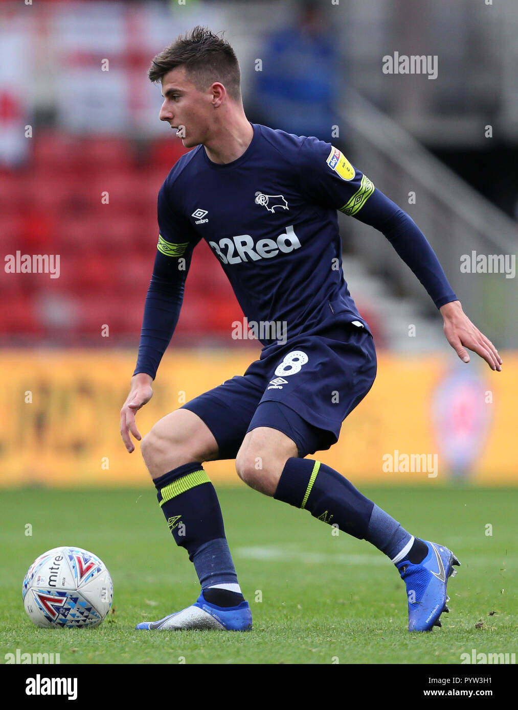 Derby County's Mason Mount Stock Photo - Alamy