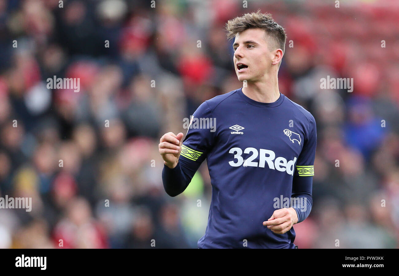 Derby countys mason mount hi-res stock photography and images - Alamy