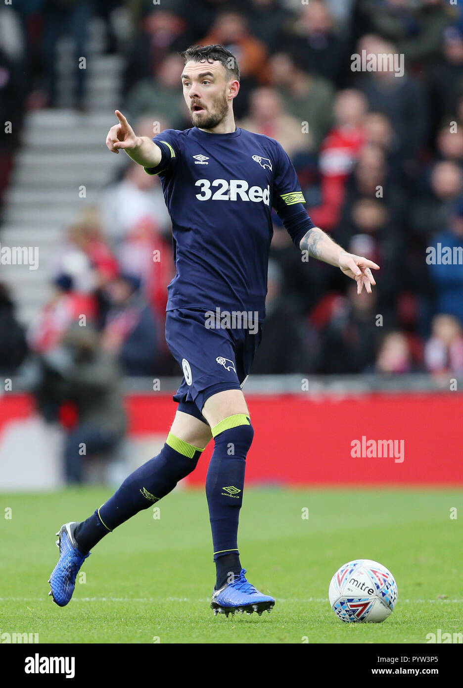 Derby County's Craig Bryson Stock Photo - Alamy