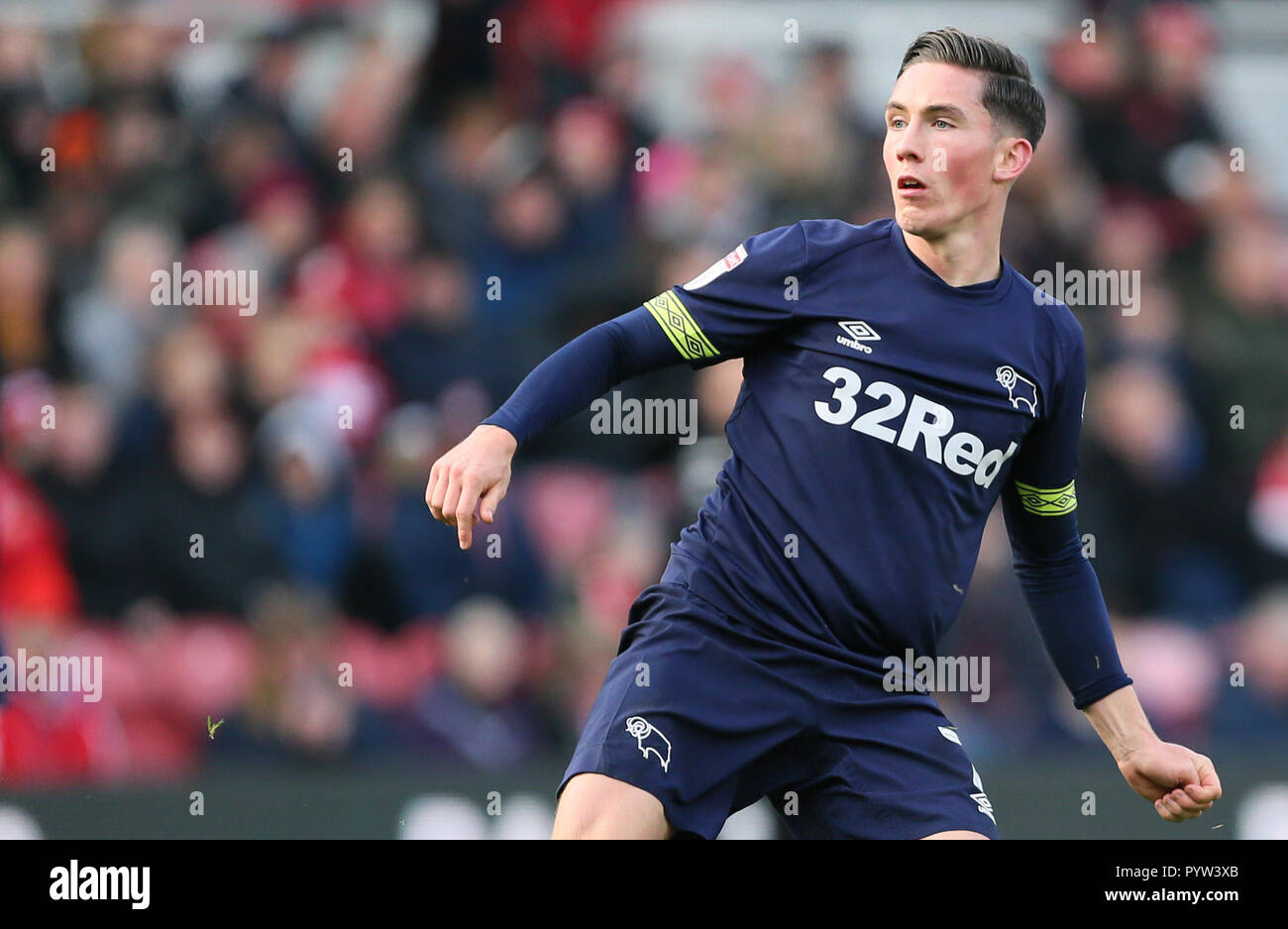 Derby County's Harry Wilson Stock Photo - Alamy