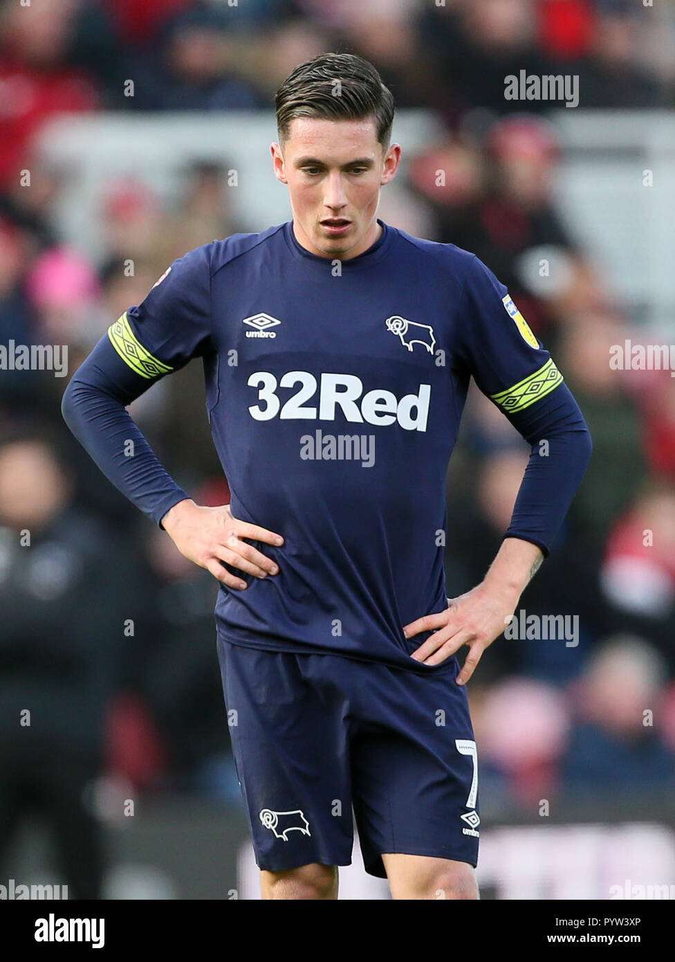 Derby County's Harry Wilson Stock Photo - Alamy