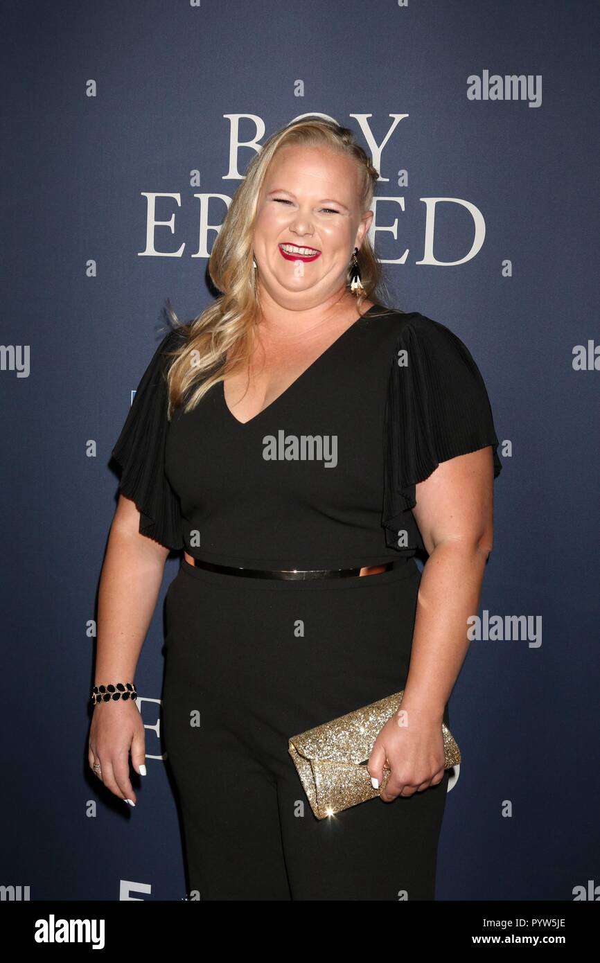 Los Angeles, CA, USA. 29th Oct, 2018. Lindsay Moser at arrivals for BOY ...