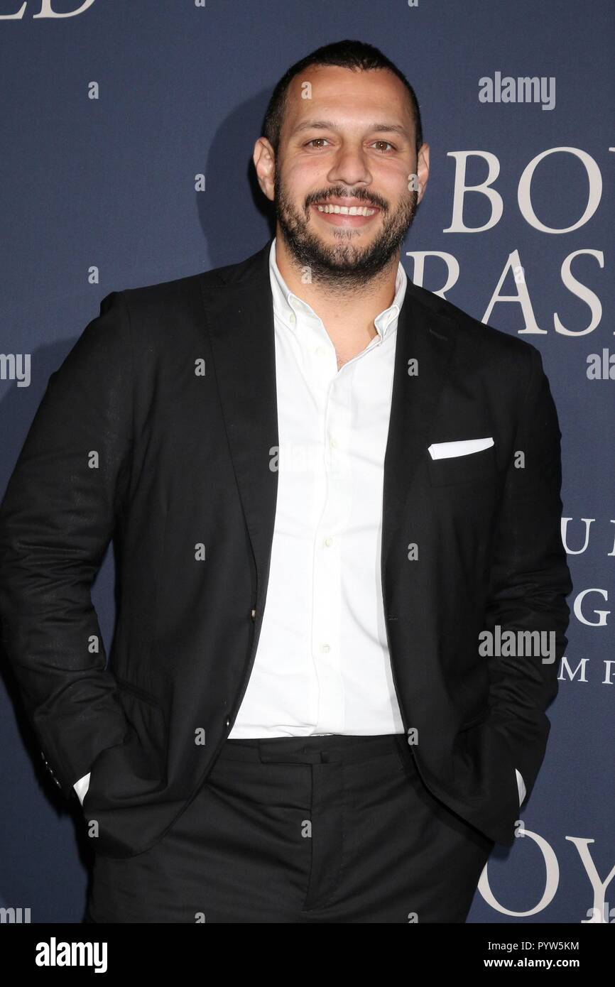 Los Angeles, CA, USA. 29th Oct, 2018. Matthew Shurka at arrivals for ...
