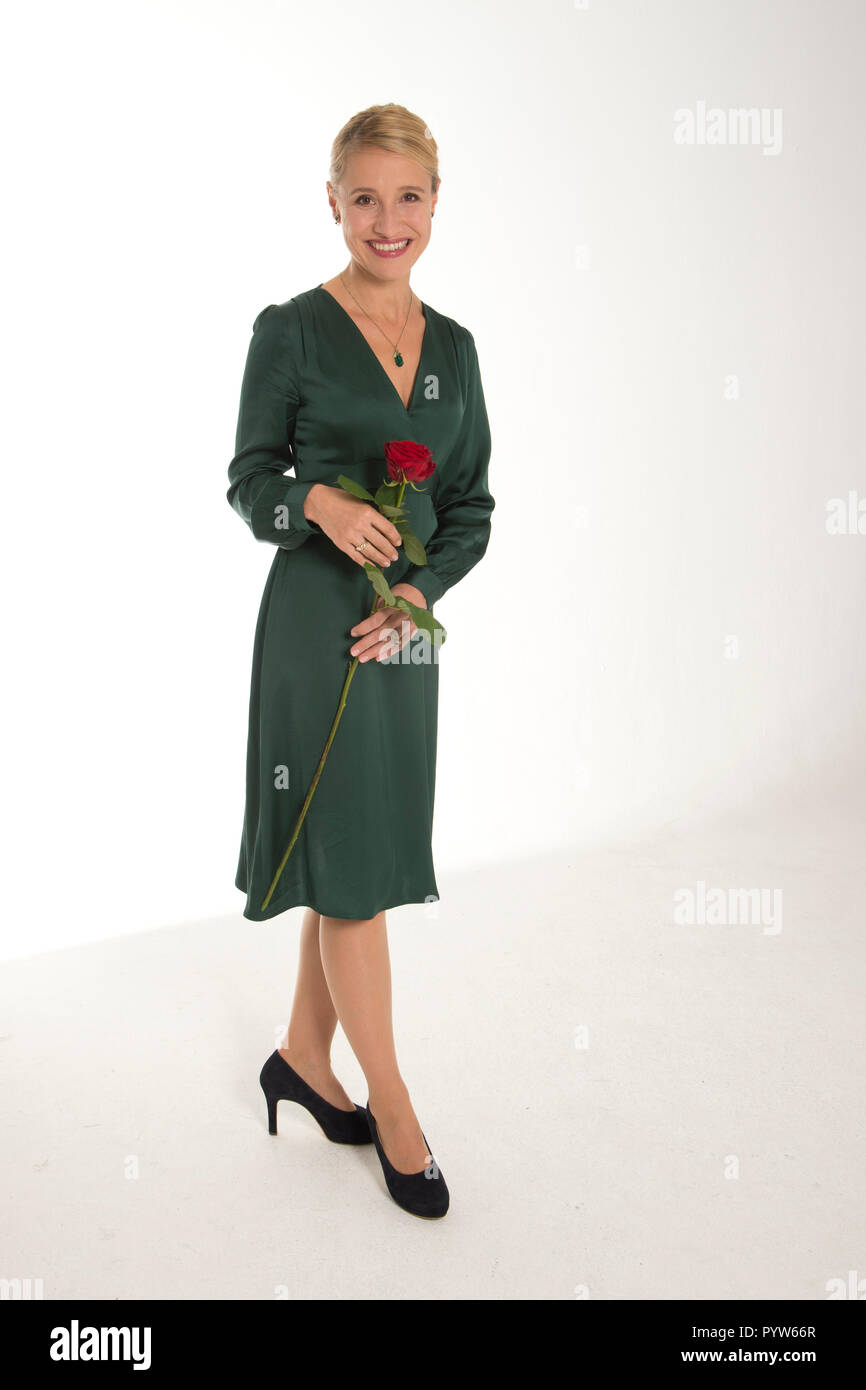 Actress Solveig AUGUST plays the role of Margret Merz, in the ARD ...