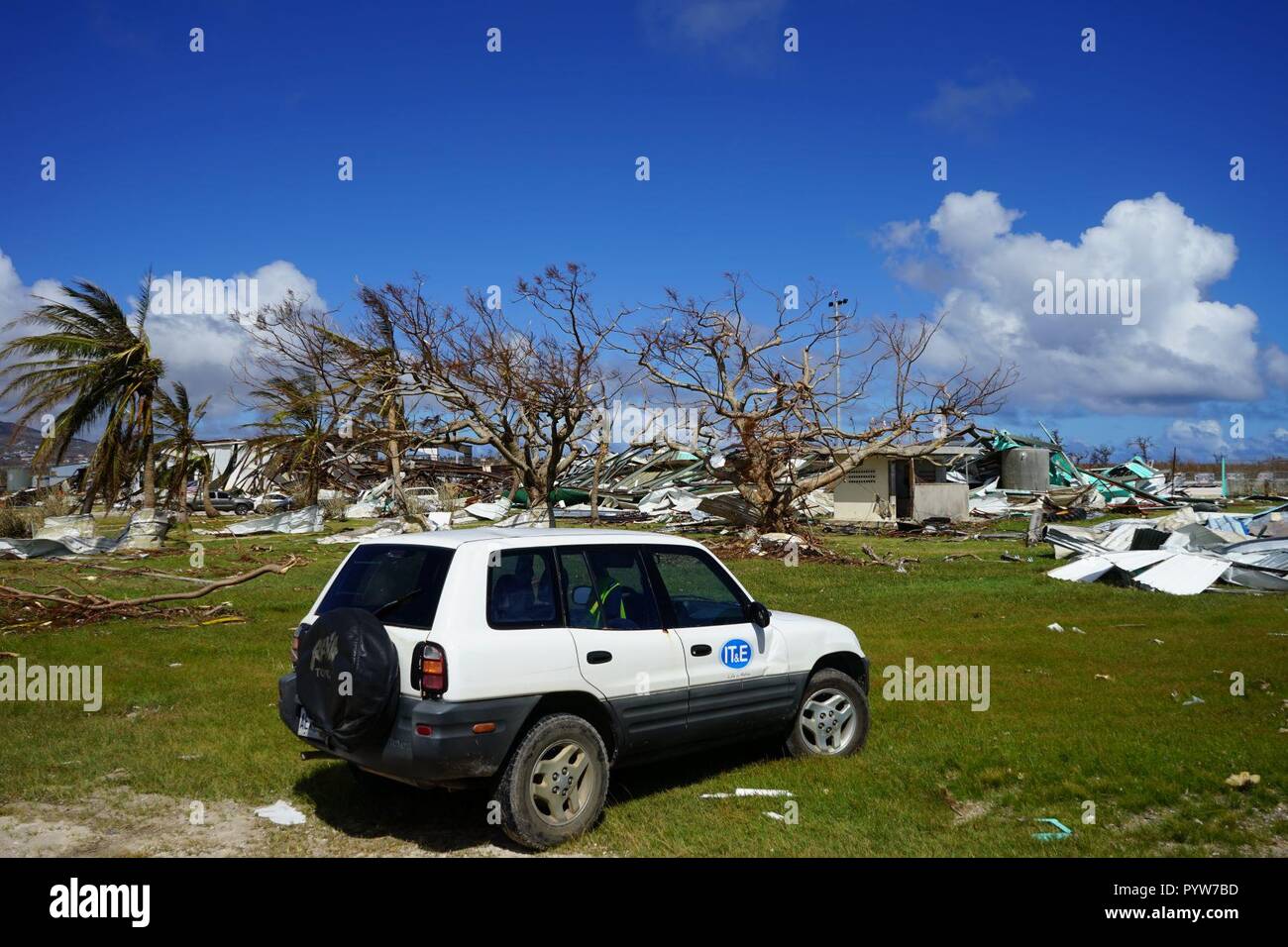 Saipan. 30th Oct, 2018. Photo taken on Oct. 30, 2018 shows a view of ...