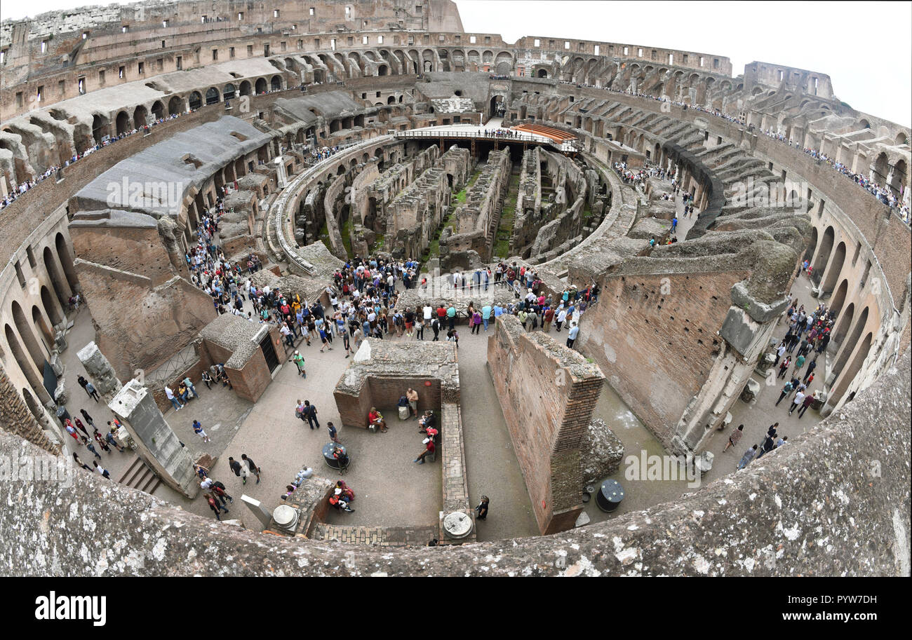 Rome colosseum animal cages hi-res stock photography and images - Alamy