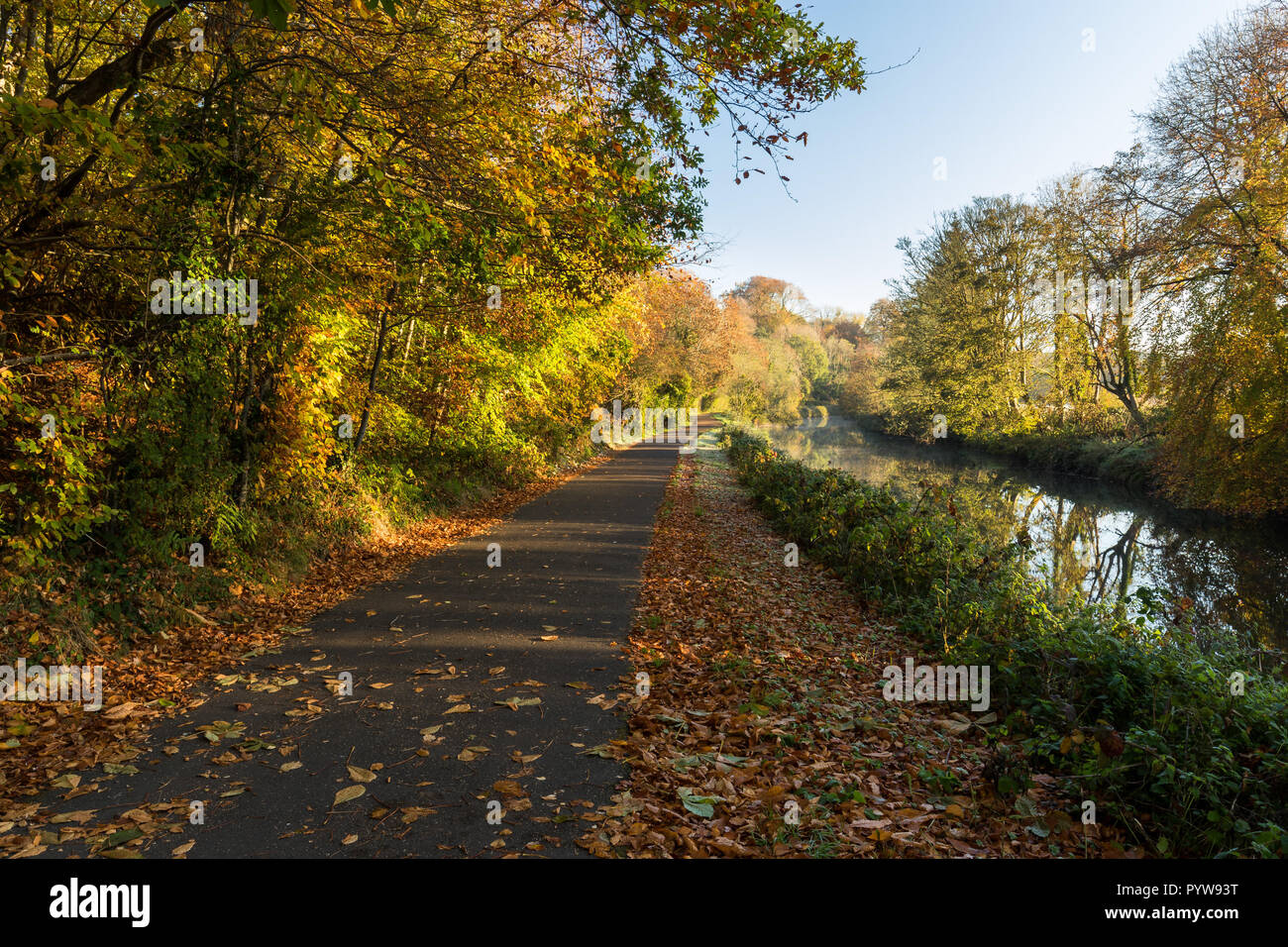 Belfast lagan towpath hi-res stock photography and images - Alamy