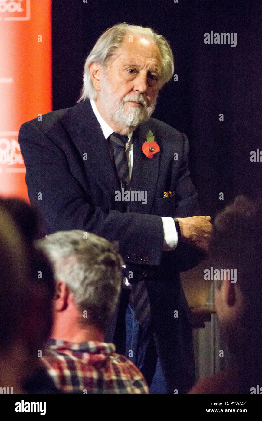London, UK. 30th Oct, 2018. Academy Award winner Lord David Puttnam ...