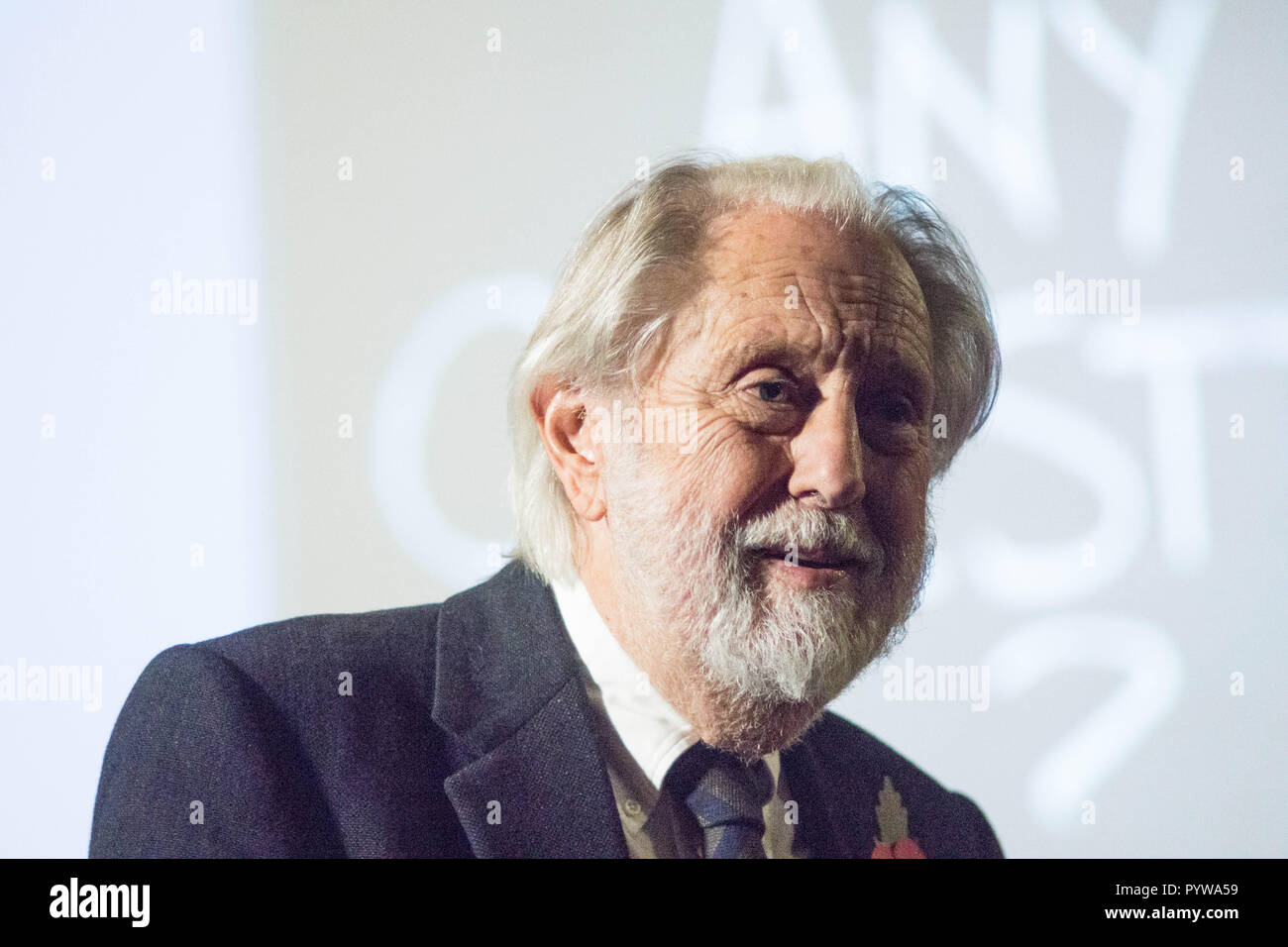 London, UK. 30th Oct, 2018. Academy Award winner Lord David Puttnam ...