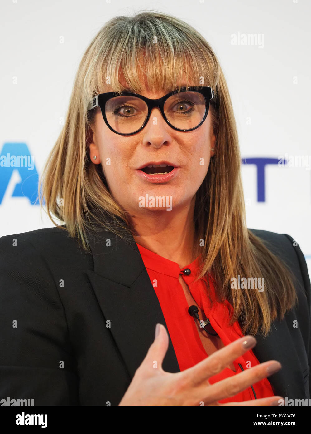 London, UK. 30th Oct, 2018. Emma Gilthorpe, Executive Director ...