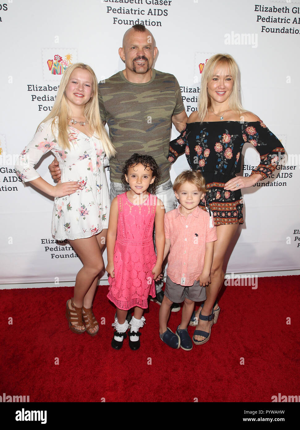 Cuver City, California, USA. 27th Oct, 2018. Chuck Liddell, Heidi ...