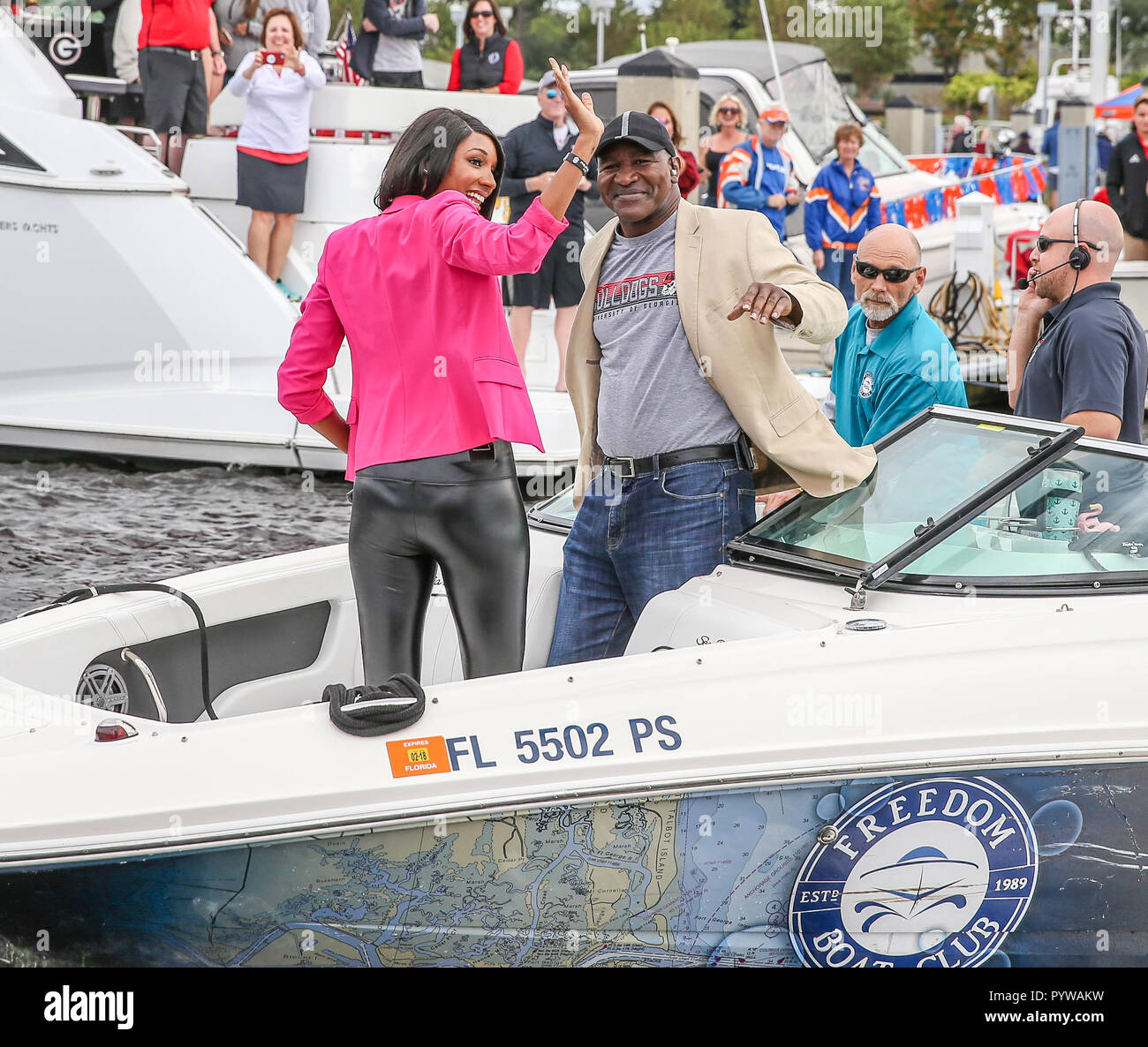 Oct 27 - Jacksonviille, FL, U.S.: Maria Hyatt, analyst and host for ...