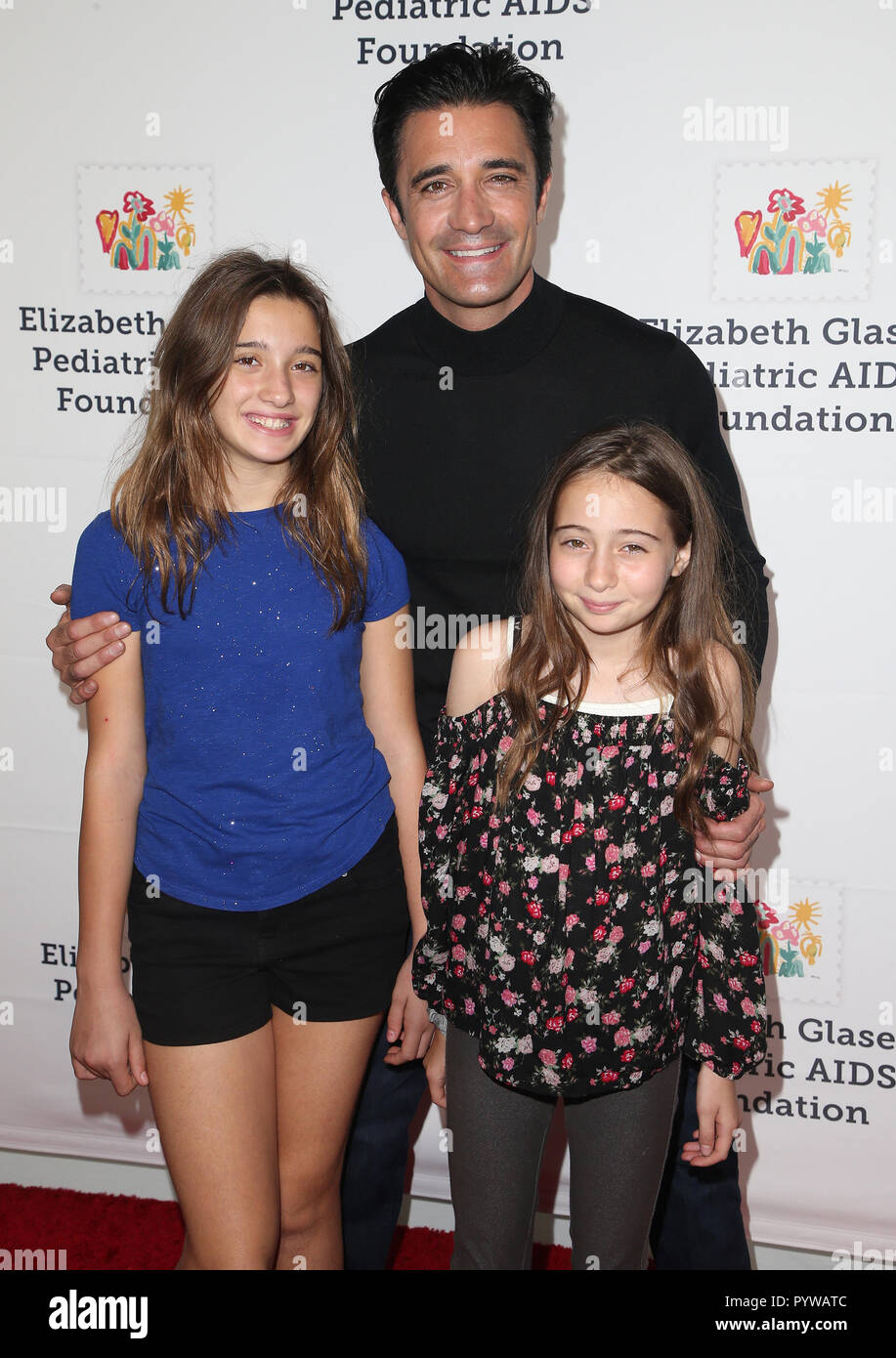 Cuver City, California, USA. 27th Oct, 2018. Gilles Marini, Juliana ...