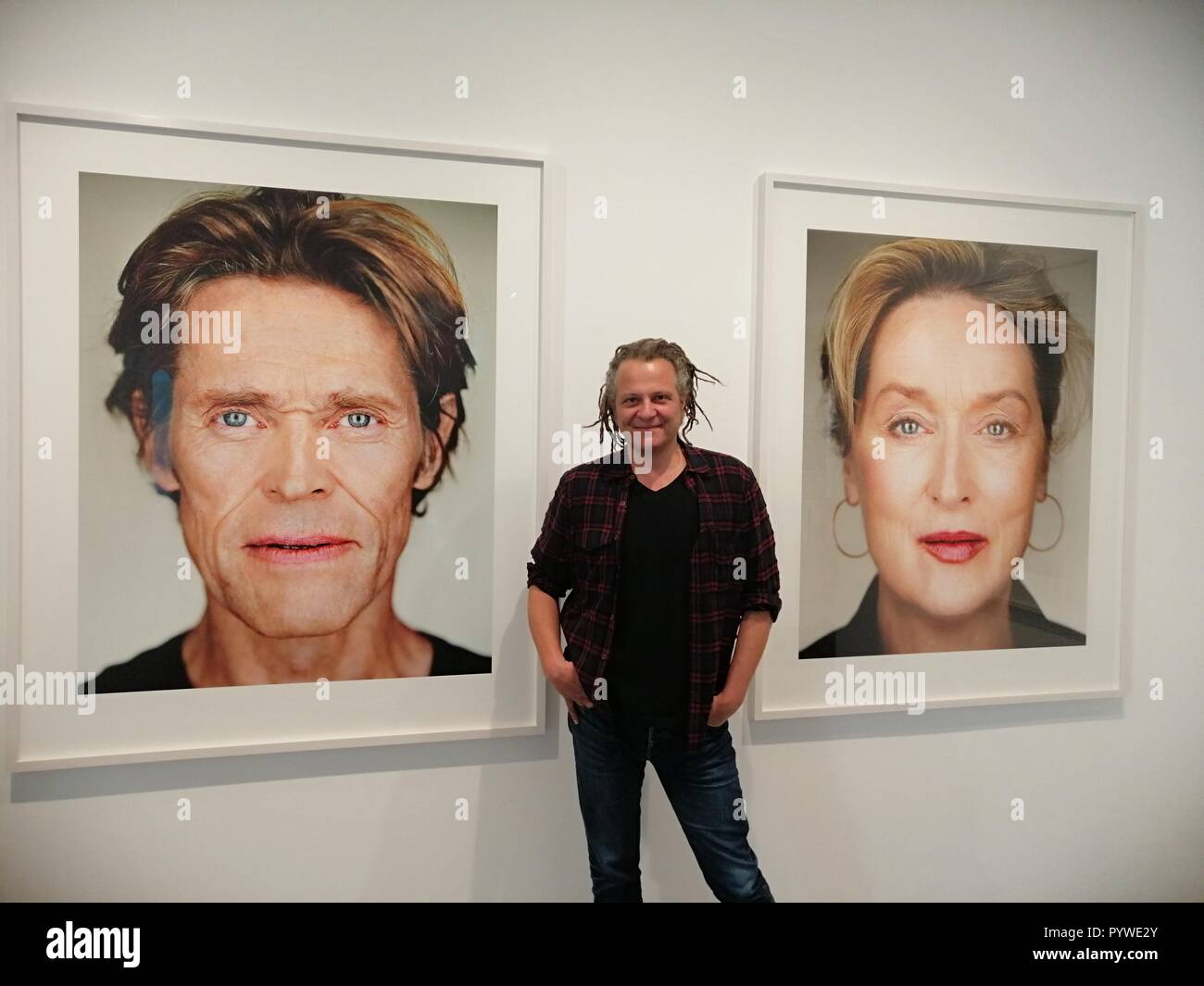 Vienna, Austria. 30th Oct, 2018. Photographer Martin Schoeller stands ...