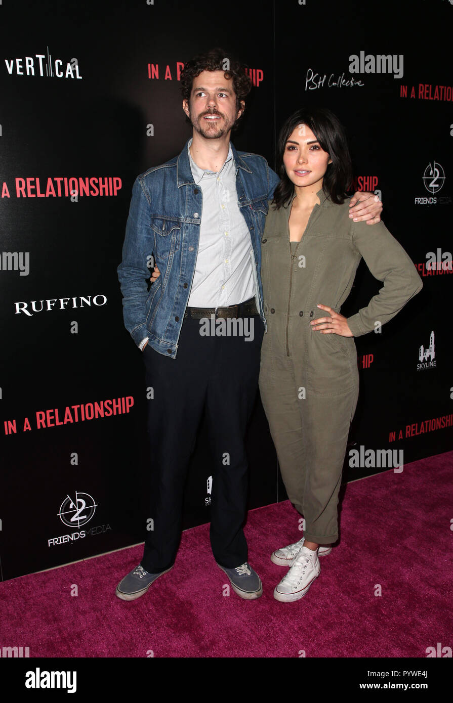West Hollywood, Ca. 30th Oct, 2018. Andre Hyland, Daniella Pineda, at ...
