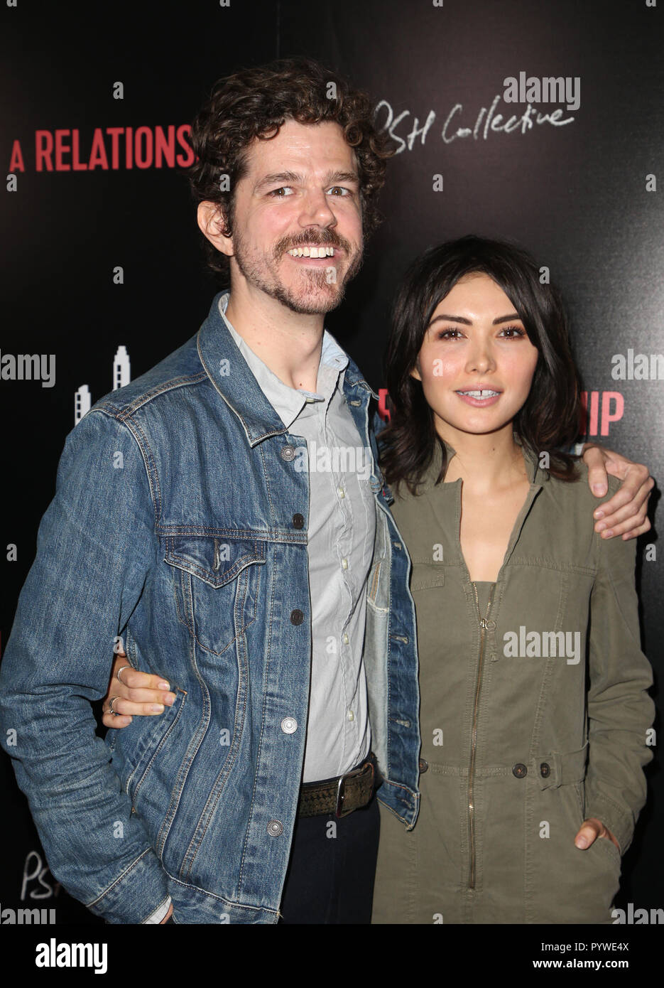 West Hollywood, Ca. 30th Oct, 2018. Andre Hyland, Daniella Pineda, at ...