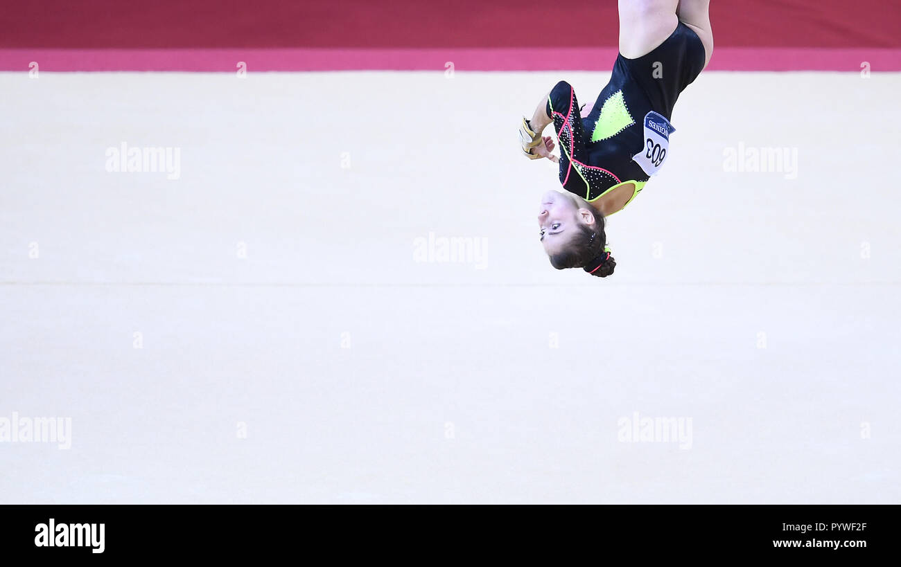 Doha, Katar. 30th Oct, 2018. Leah Griesser (Germany/KRK/Karlsruhe) at ...