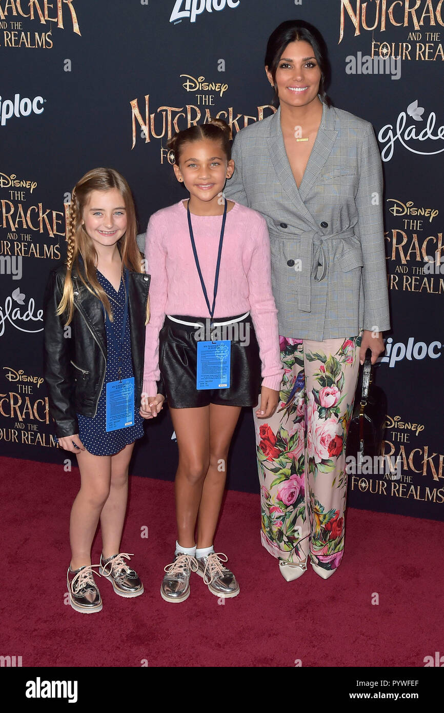 Los Angeles, USA. 29th Oct, 2018. Rachel Roy with Daughters Tallulah ...