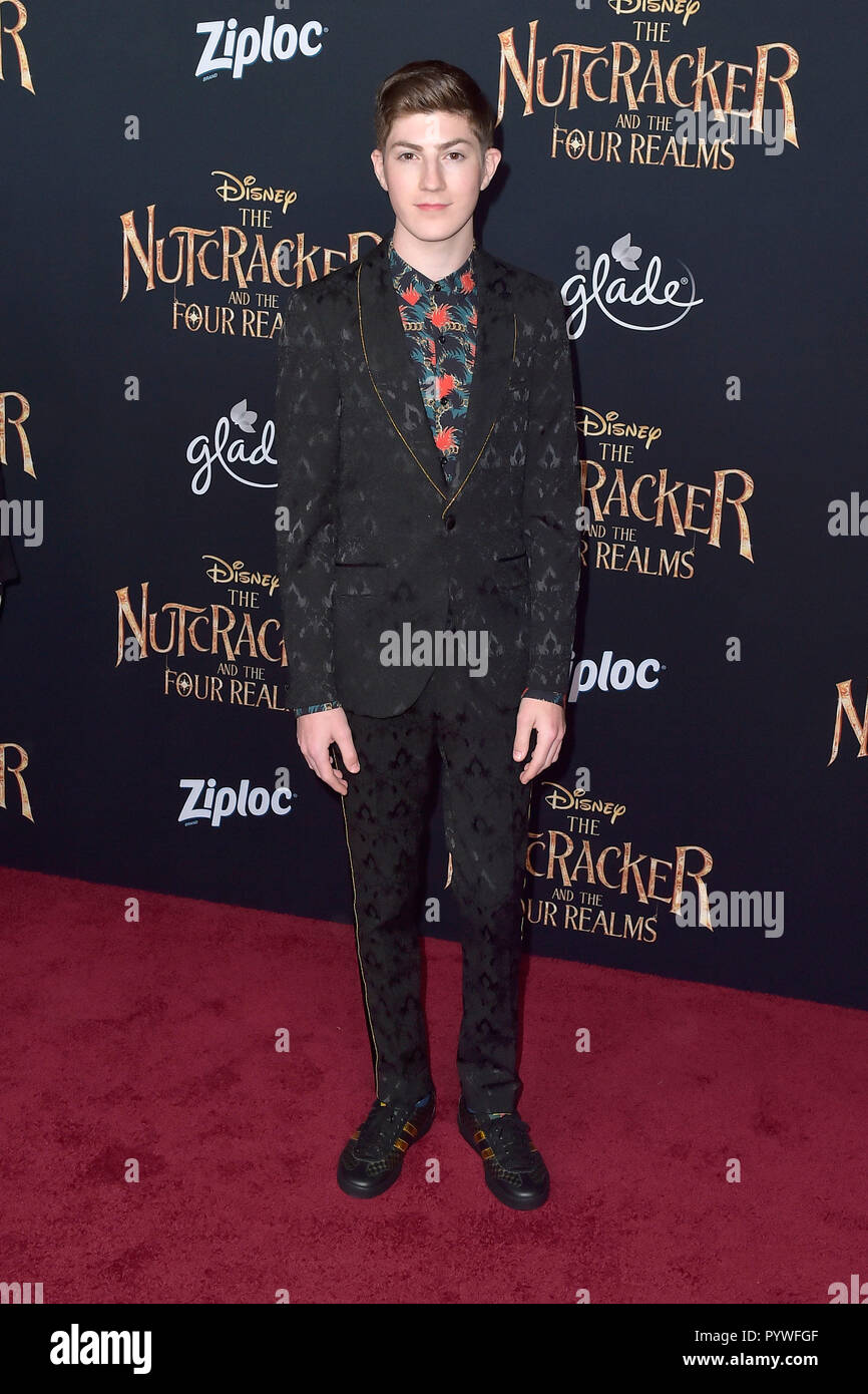 Los Angeles, USA. 29th Oct, 2018. Mason Cook at the world premiere of ...