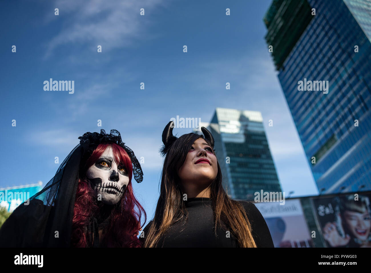 Tokyo, Japan. 31st Oct, 2018. Halloween celebration in Shibuya district ...