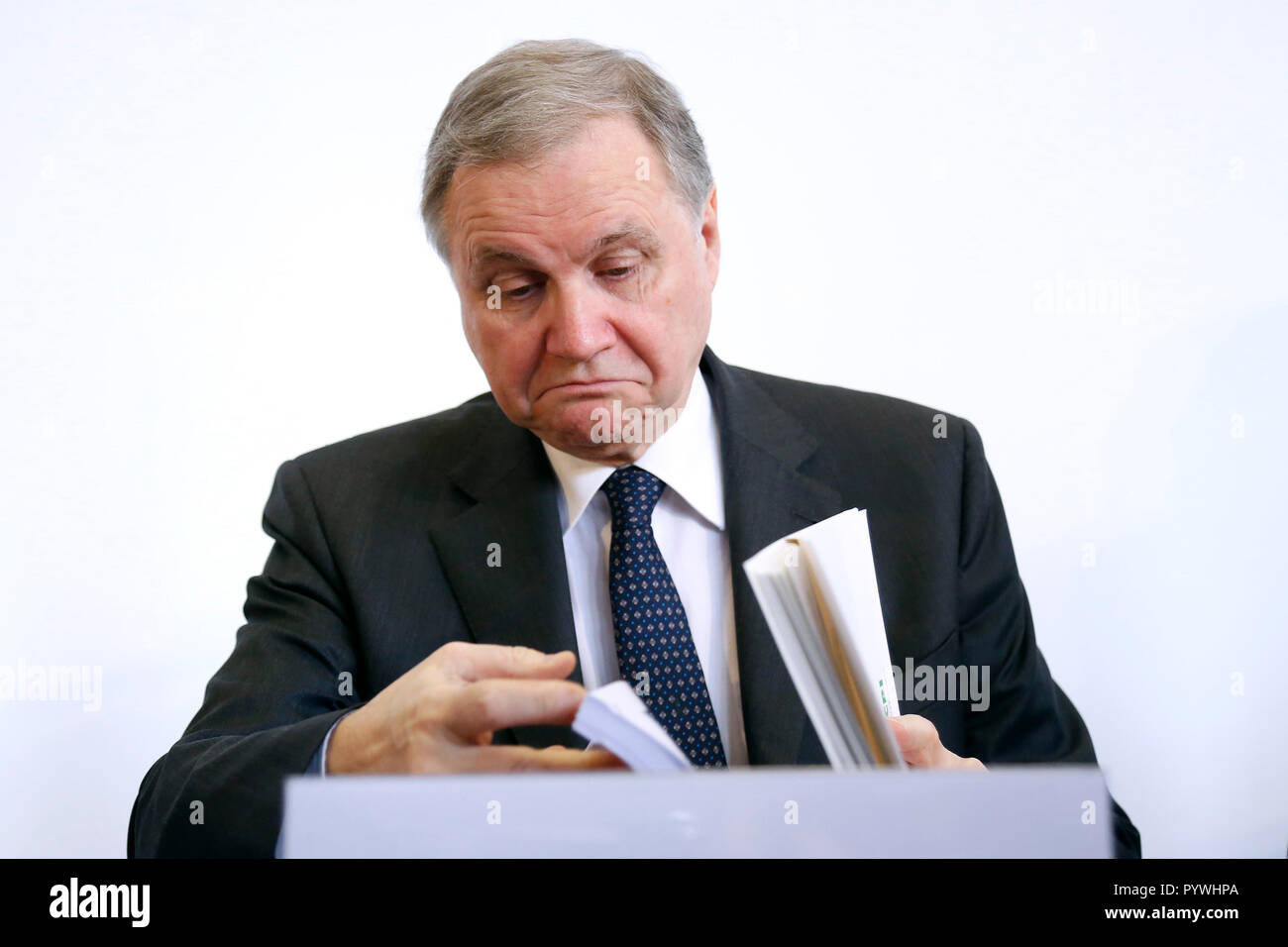 Ignazio Visco President of Bank of Italy Rome October 31st 2018. ACRI ...