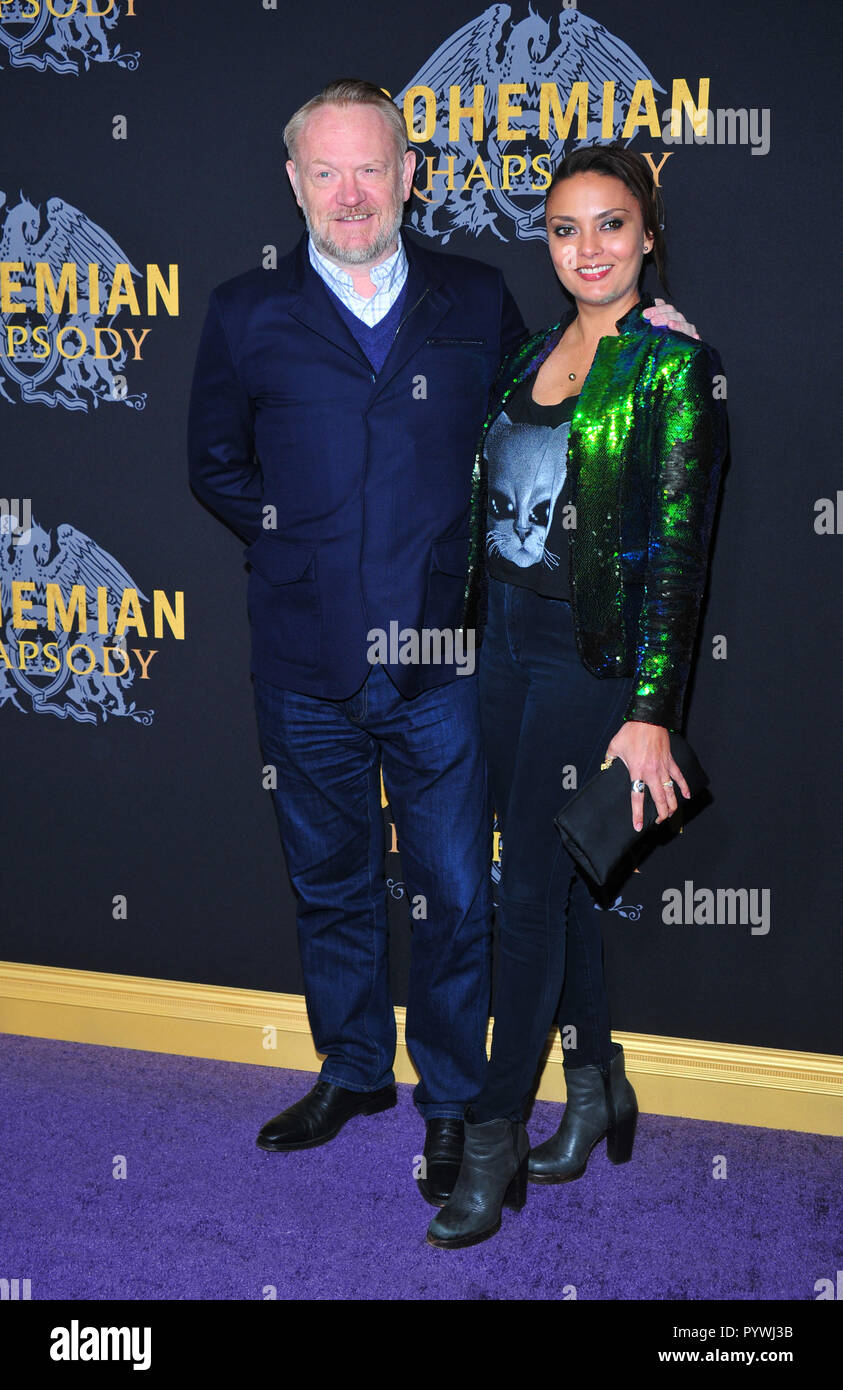 New York, NY, USA. 30th Oct, 2018. Jared Harris and Allegra Riggio at ...