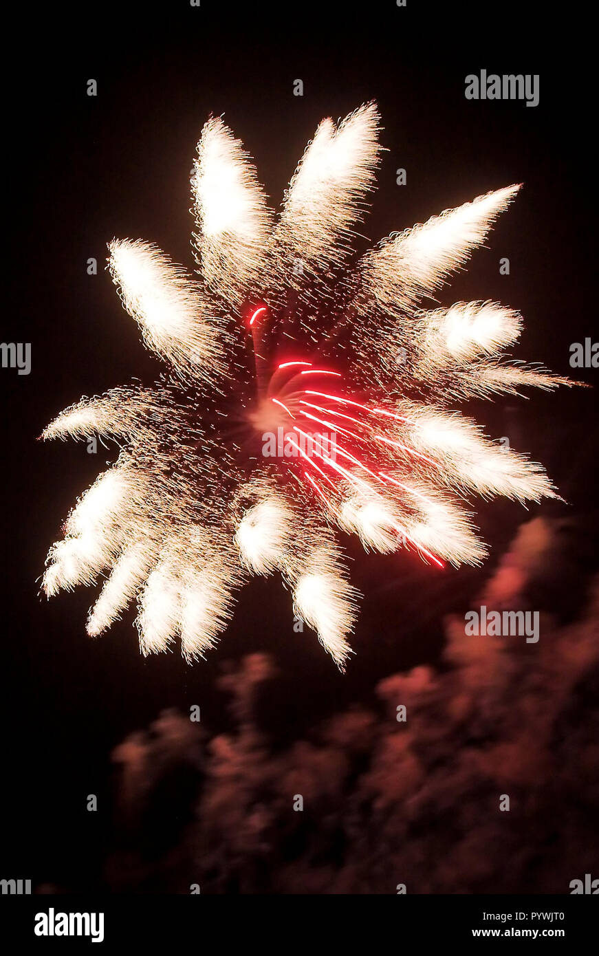 Fireworks London UK Stock Photo - Alamy