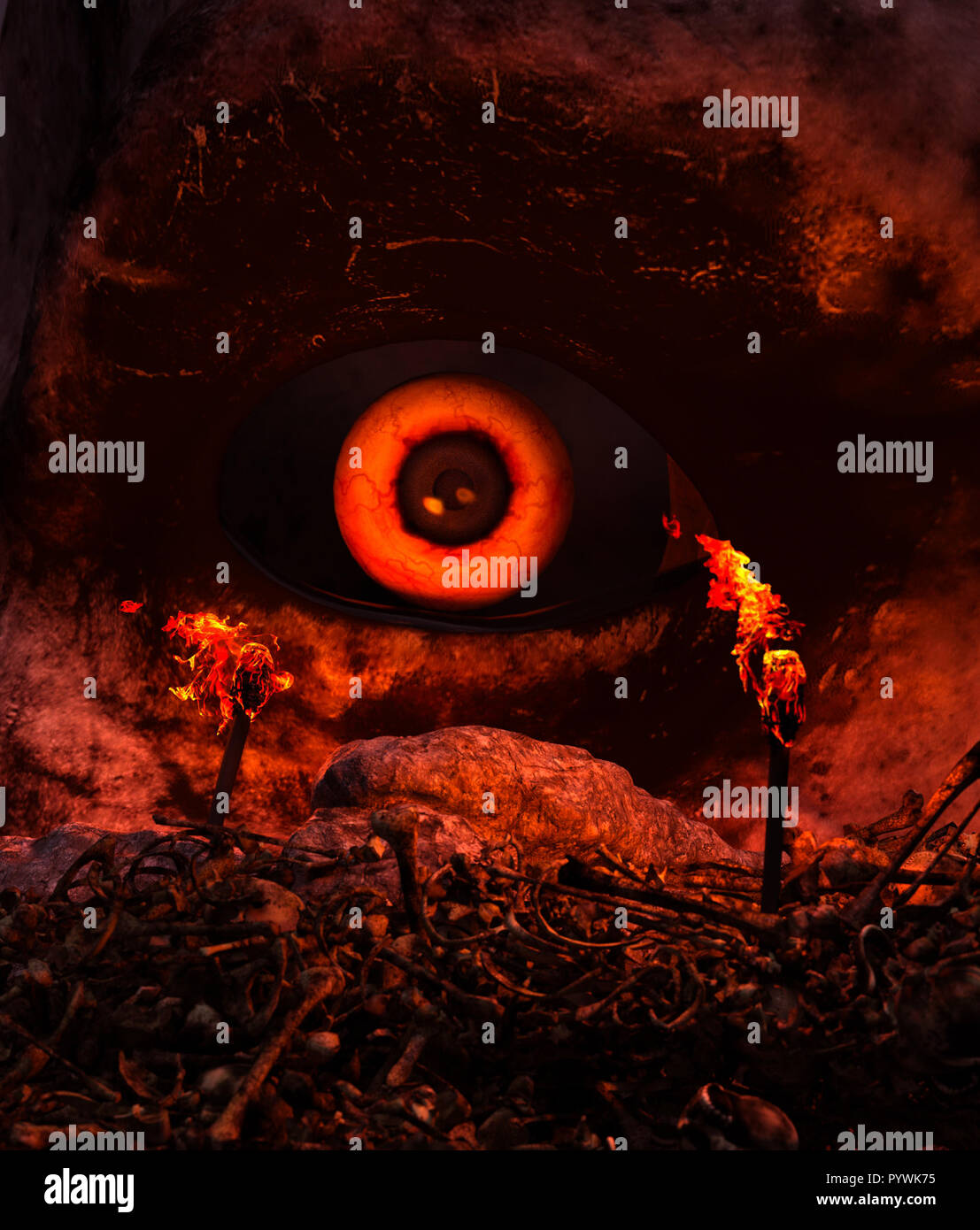 Monster cave hi-res stock photography and images - Alamy