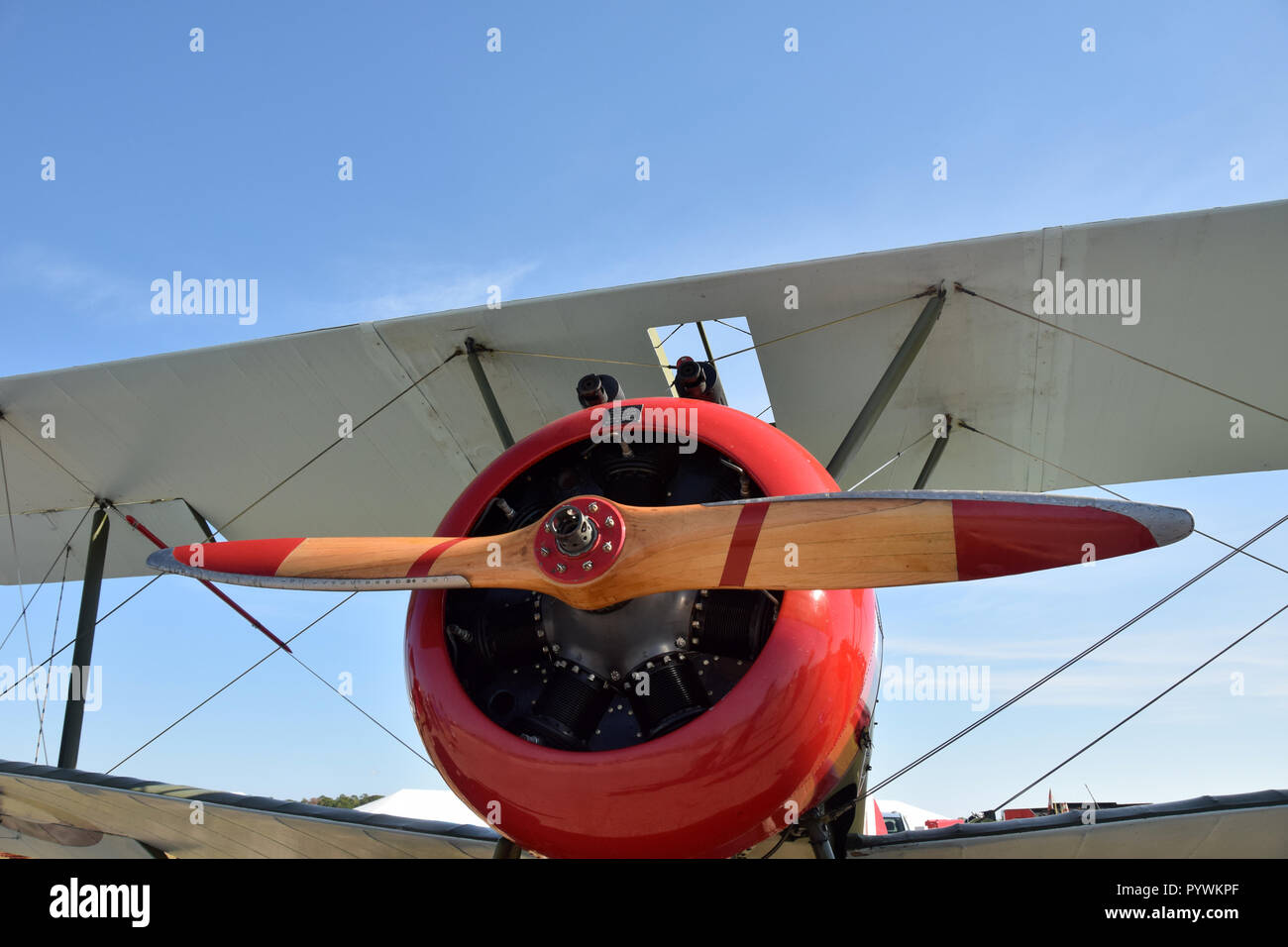 Front view biplane hi-res stock photography and images - Alamy