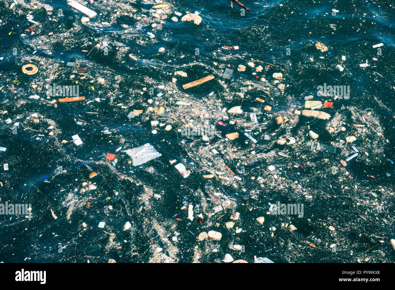 Plastic bag pollution istanbul hi-res stock photography and images - Alamy