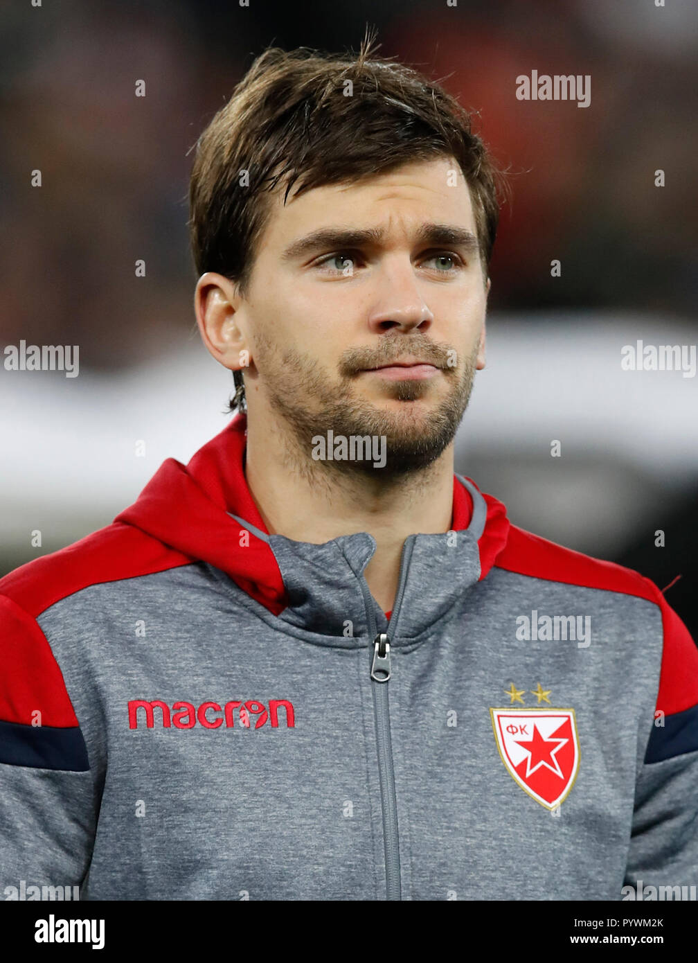 Red Star Belgrade's Filip Stojkovic Stock Photo - Alamy