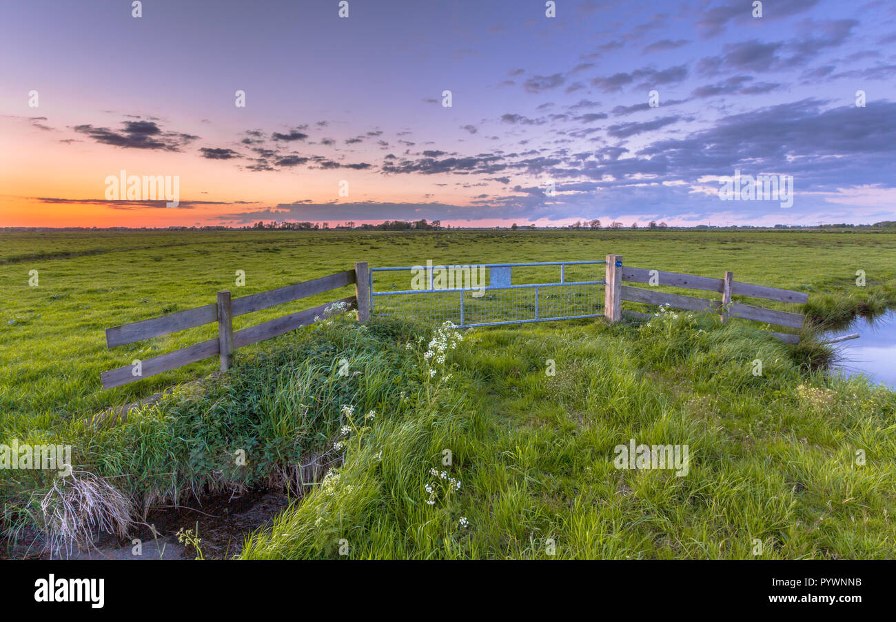 Flat open countryside hi-res stock photography and images - Alamy