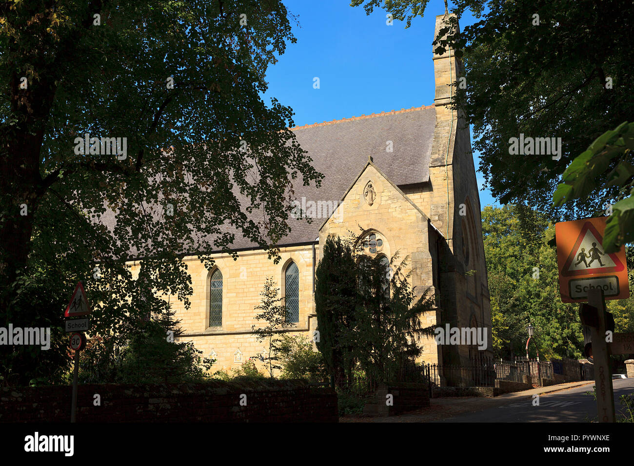 St hedda’s egton bridge hi-res stock photography and images - Alamy
