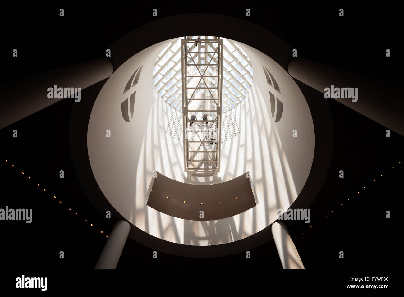 Indoor pedestrian bridge hi-res stock photography and images - Alamy