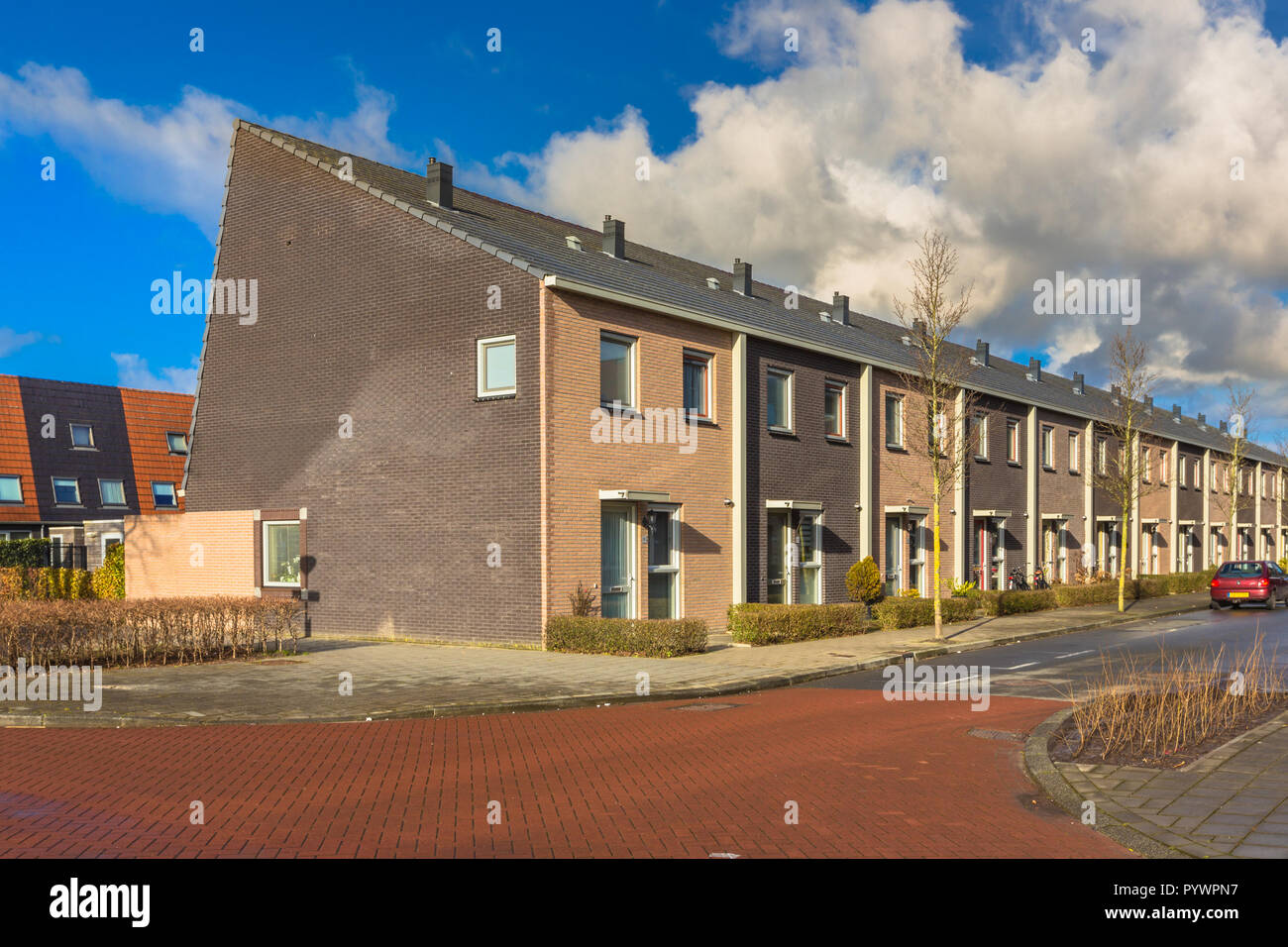 Beautiful colors in contemporary architecture hi-res stock photography ...