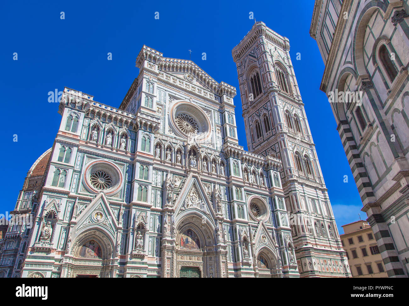 Historic Cathedral of Florence UNESCO World Heritage Site Stock Photo ...