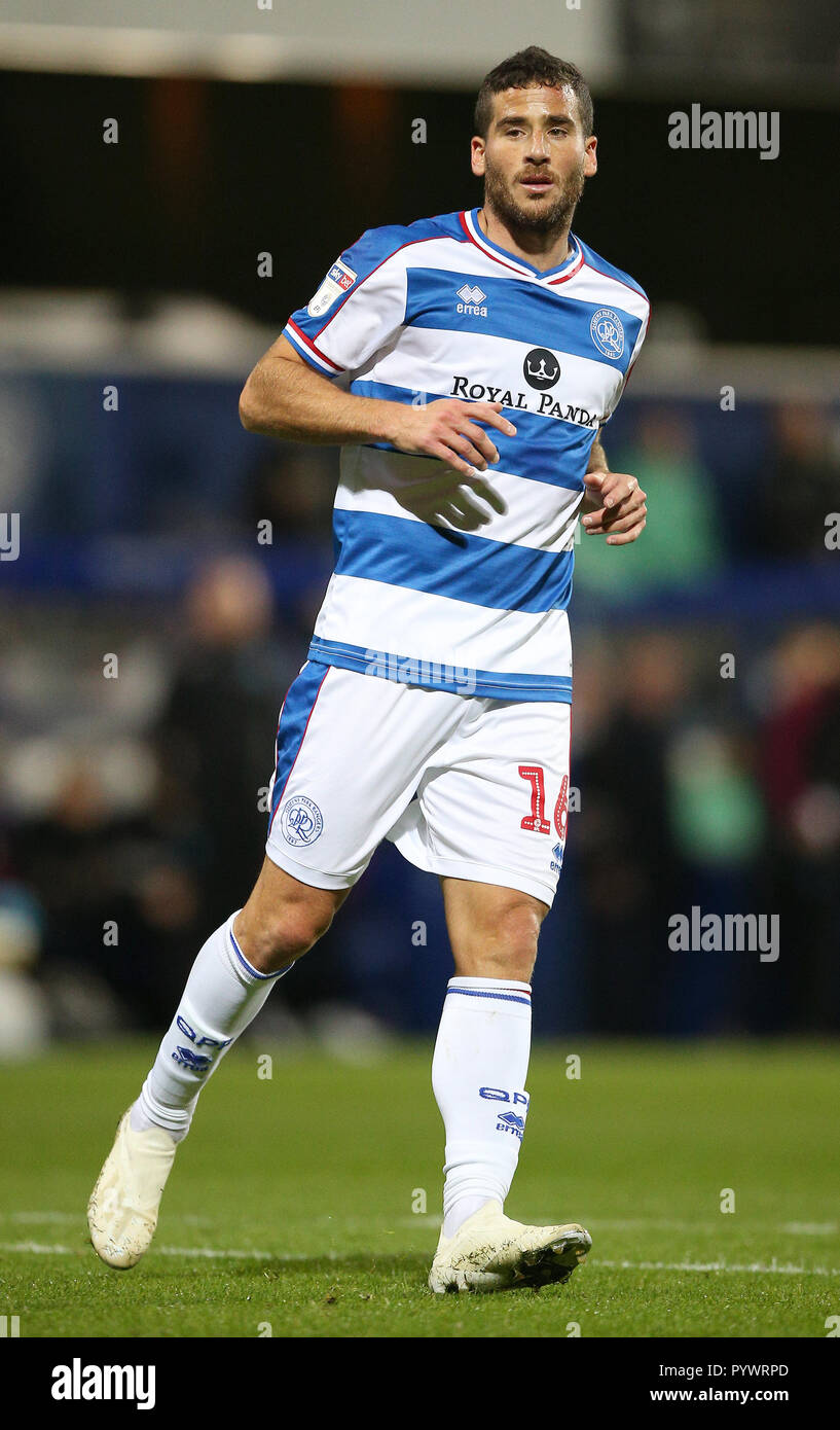 Queens Park Rangers' Tomer Hemed Stock Photo - Alamy