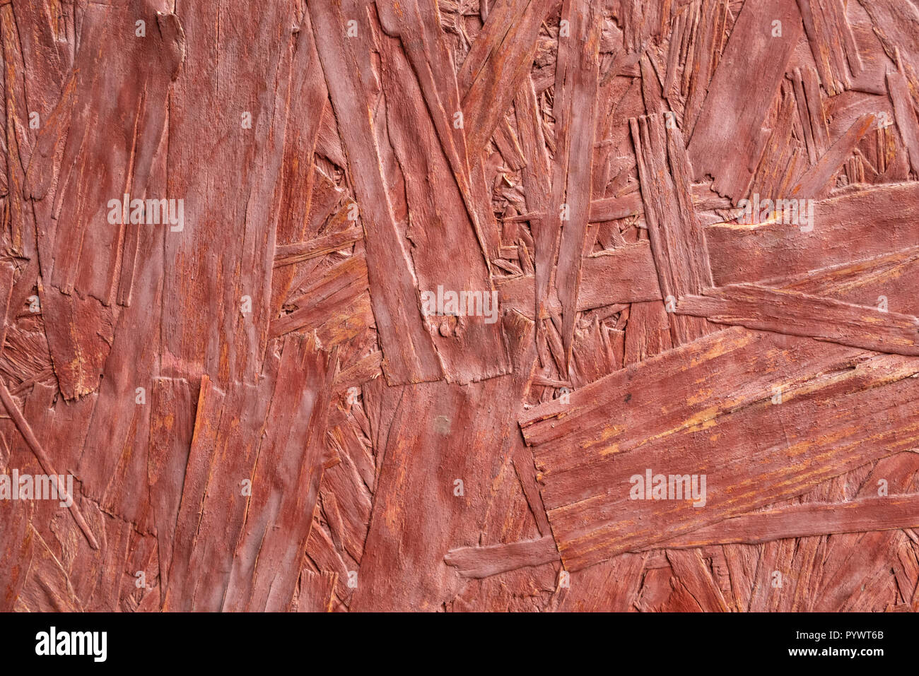 abstract wooden plywood red ginger background for backdrop. macro shot ...
