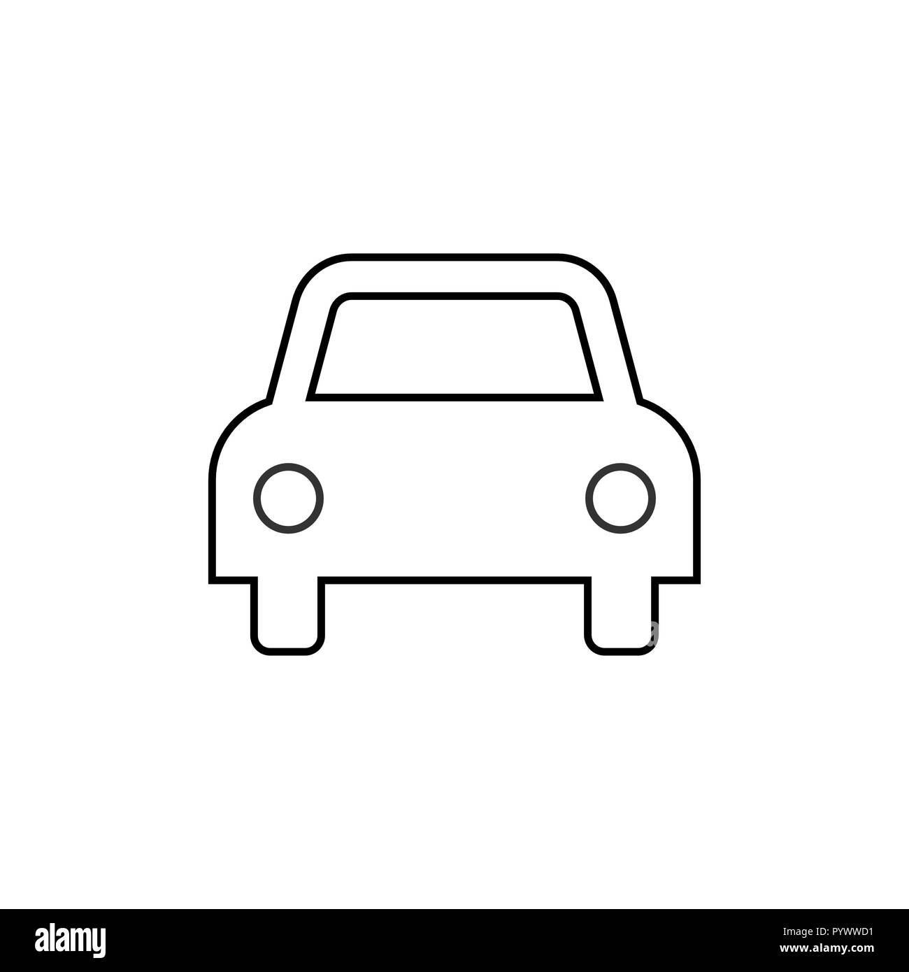 Car icon. Vector illustrations. Flat design graphic Stock Vector Image ...