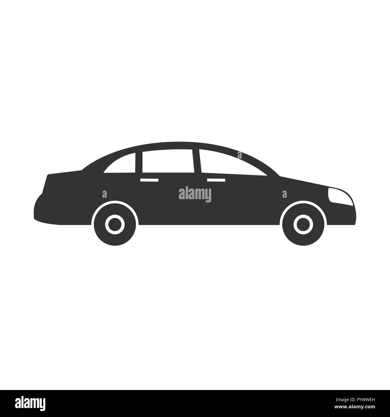 Car icon. Vector illustrations. Flat design graphic Stock Vector Image ...