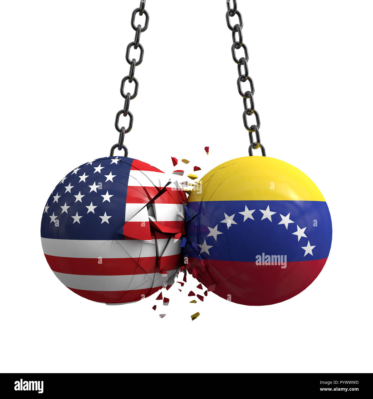 Venezuela country conflict crisis Cut Out Stock Images & Pictures - Alamy