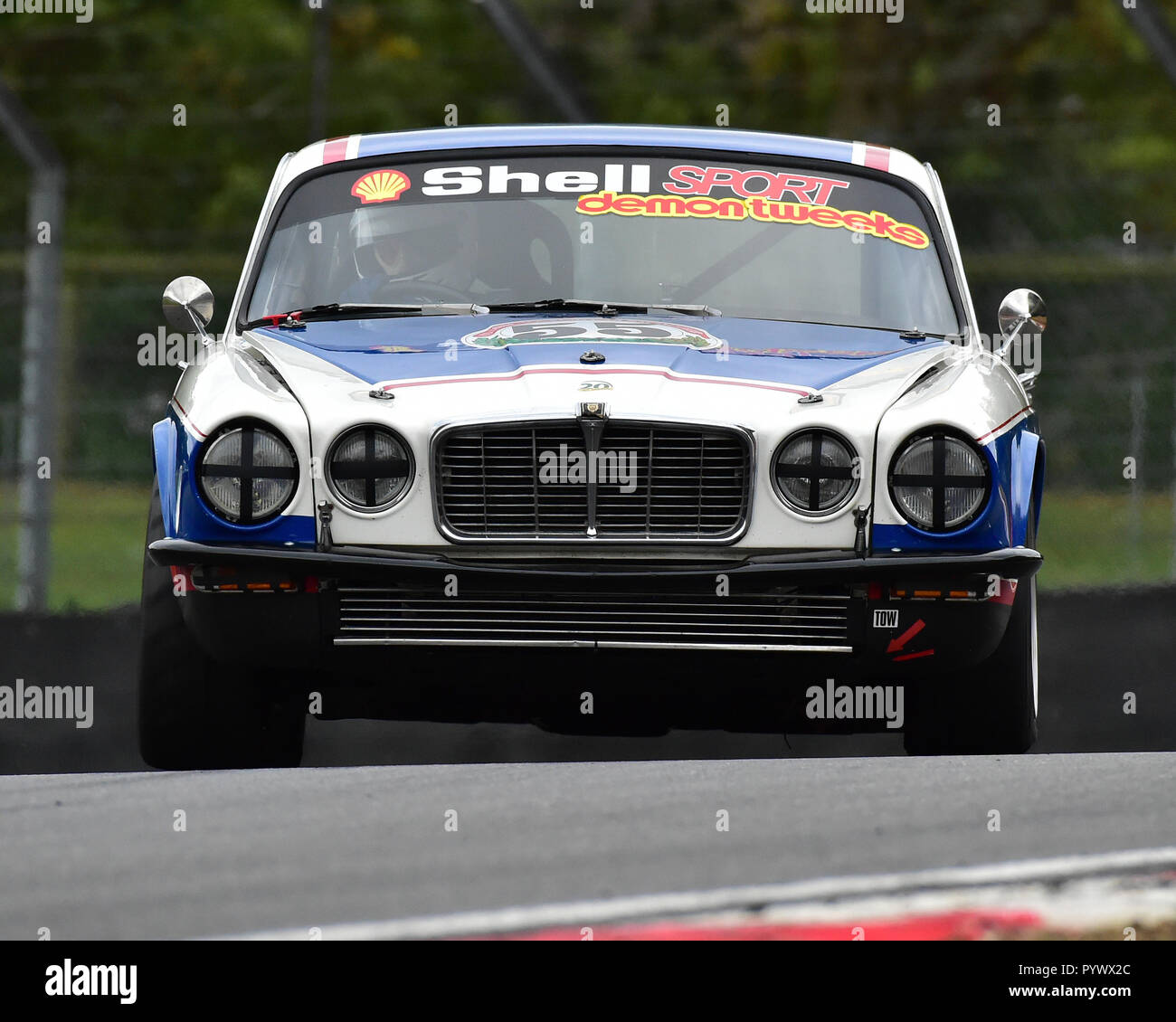 David Howard, Jaguar XJ12, Classic Touring Car Racing Club, Pre-83 ...