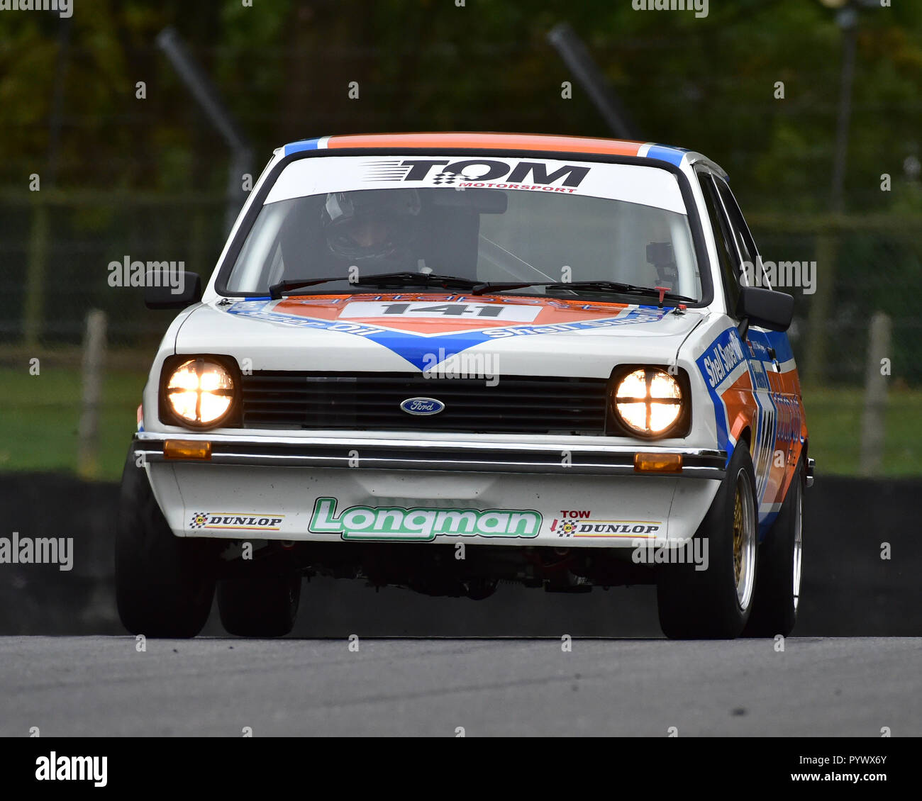 Tom Burgess, Ford Fiesta XR2, Classic Touring Car Racing Club, Pre-83 ...
